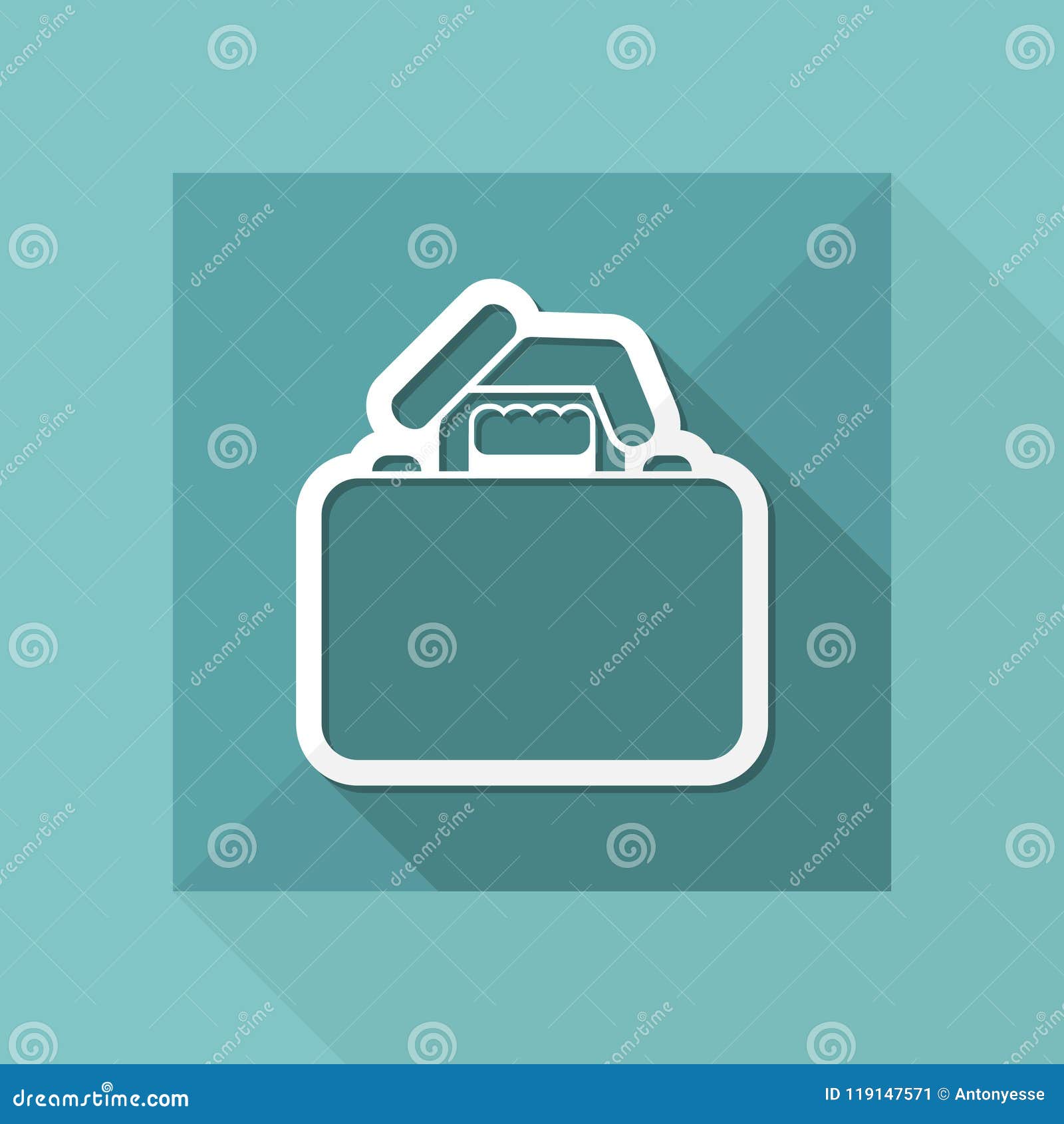 Professional bag stock vector. Illustration of documents - 119147571