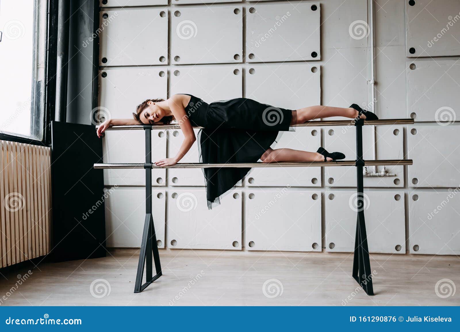 Professional Ballet Dancer Resting after the Performance. Art Concept ...