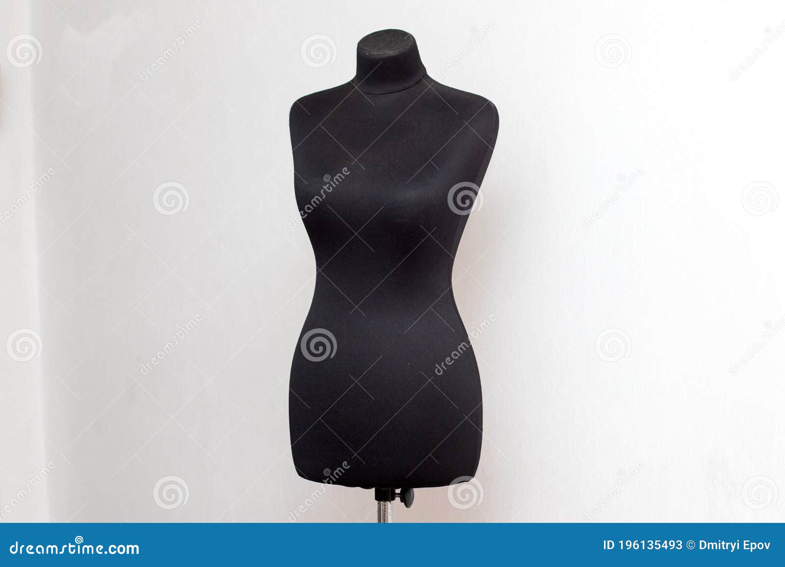 Professional Black Women Tailor Sewing Mannequin Stock Image - Image of ...