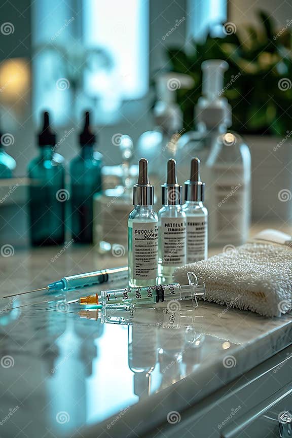 Professional Botox Treatment. AI Generative Stock Photo - Image of ...