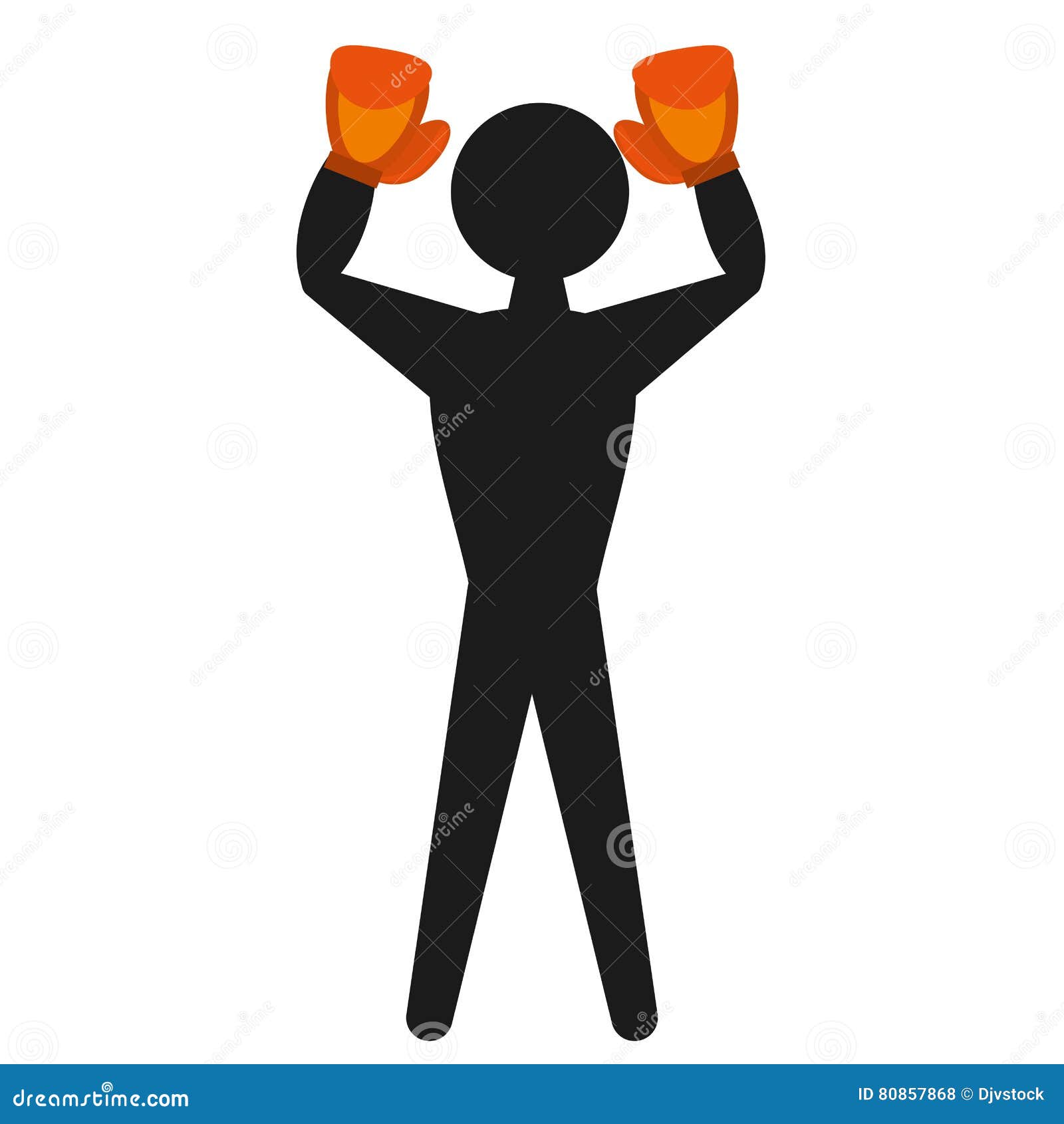 Professional Boxer Avatar Isolated Icon Stock Vector - Illustration of ...