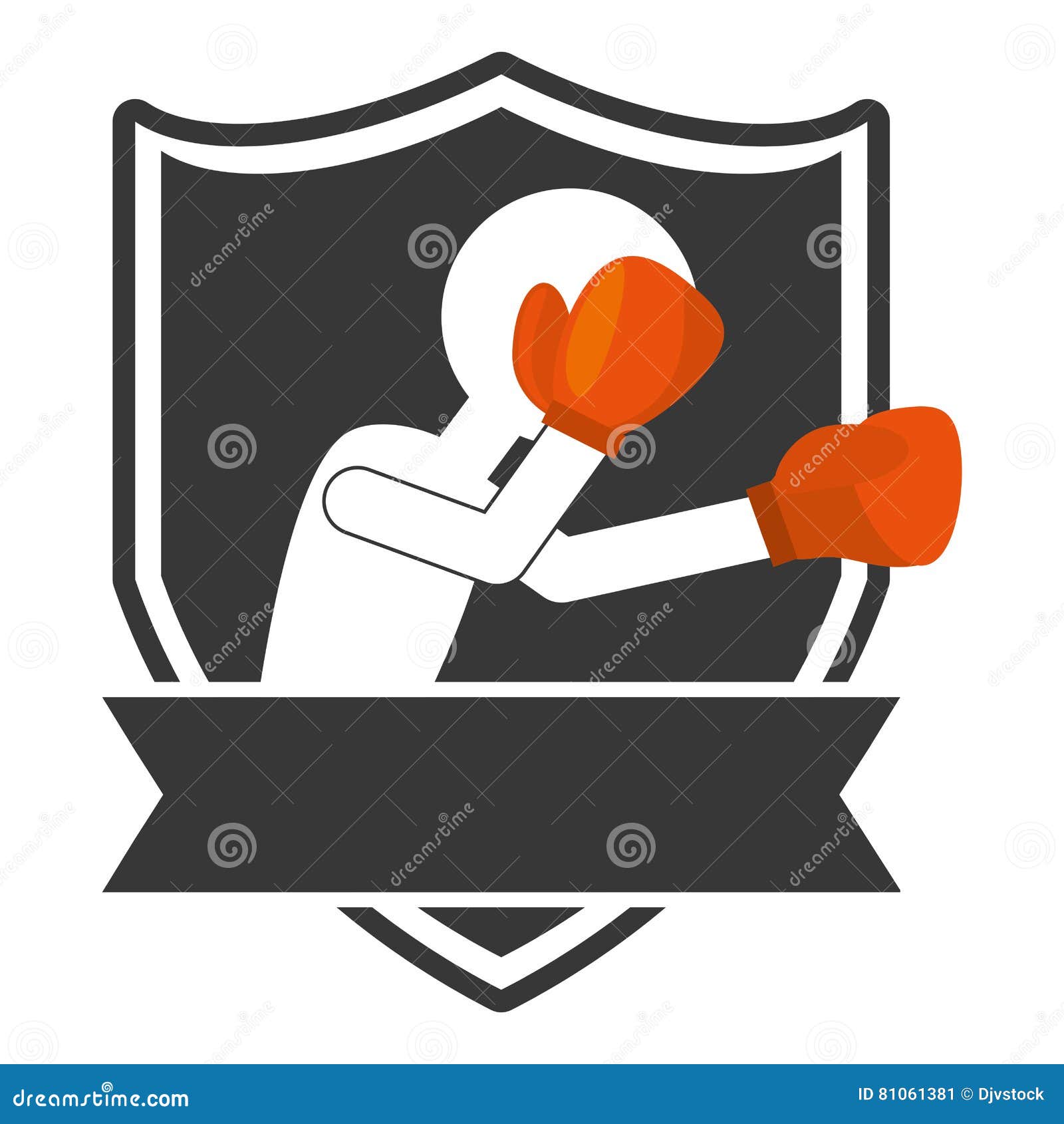 Professional Boxer Avatar Isolated Icon Stock Vector - Illustration of ...