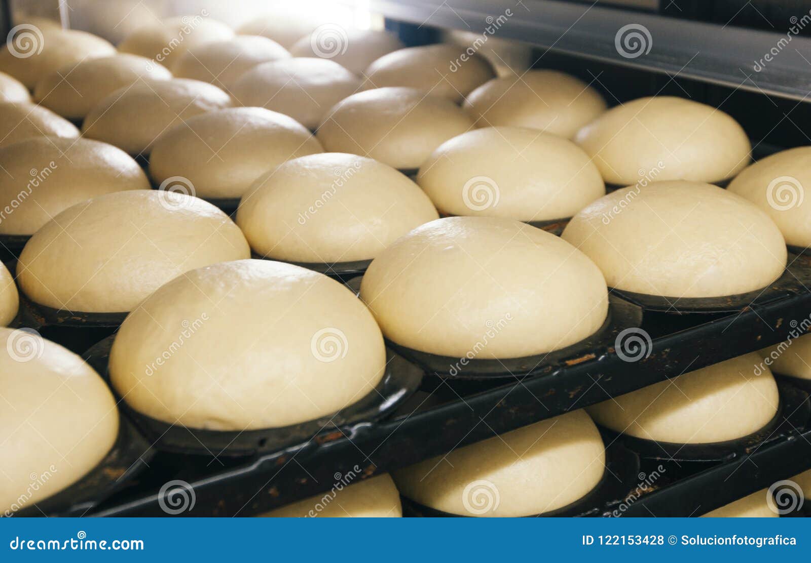 Professional breadmaking stock photo. Image of bake - 122153428