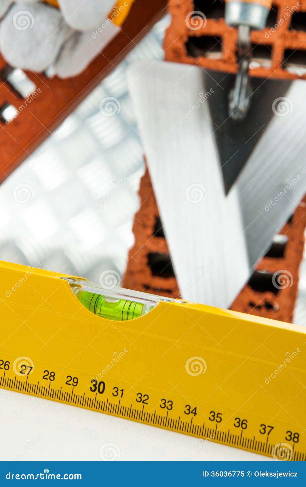 Professional Building Stuff, Construction Site Objects Stock Image ...