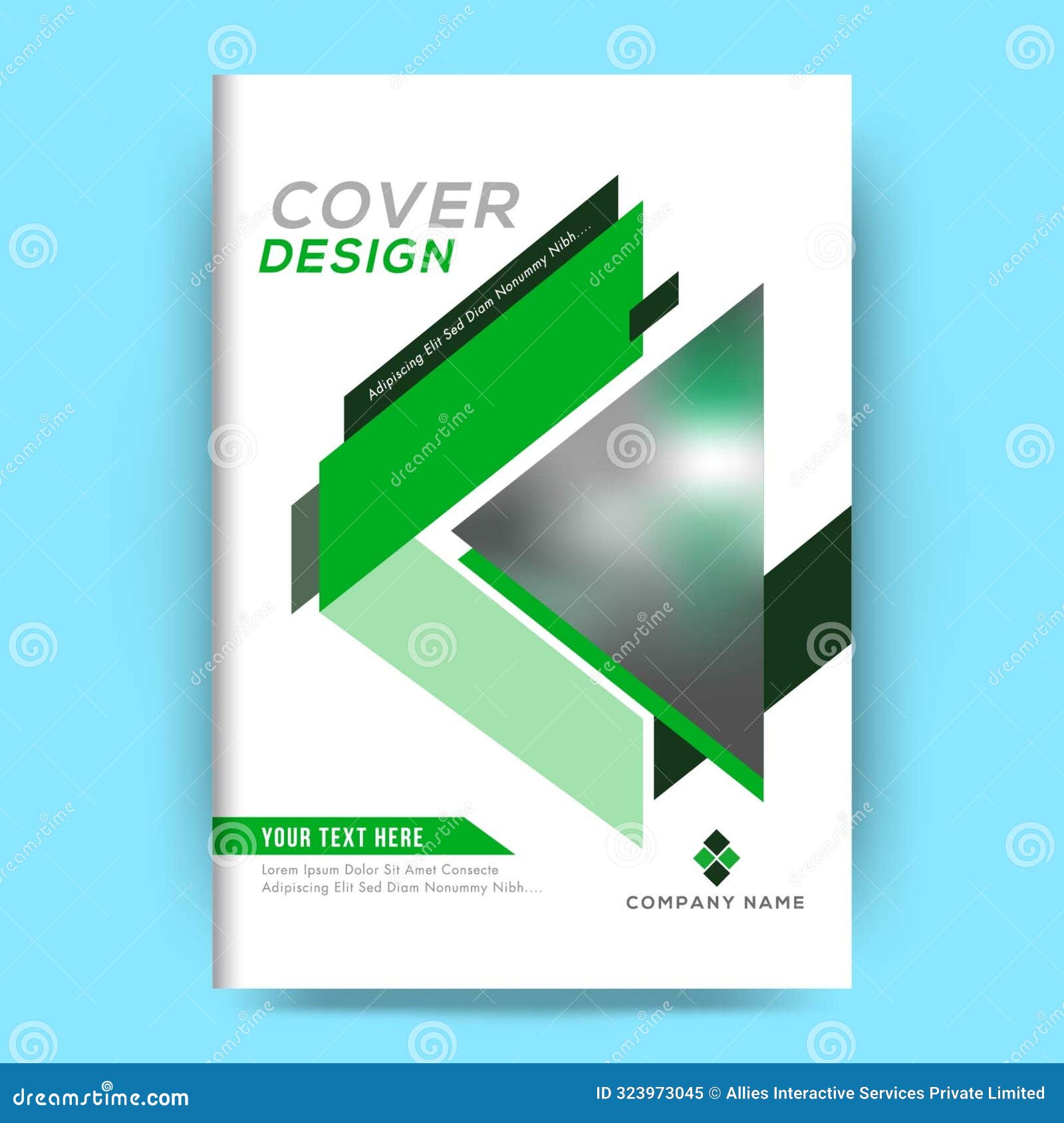 Professional Business Cover Design or Corporate Template Layout with ...