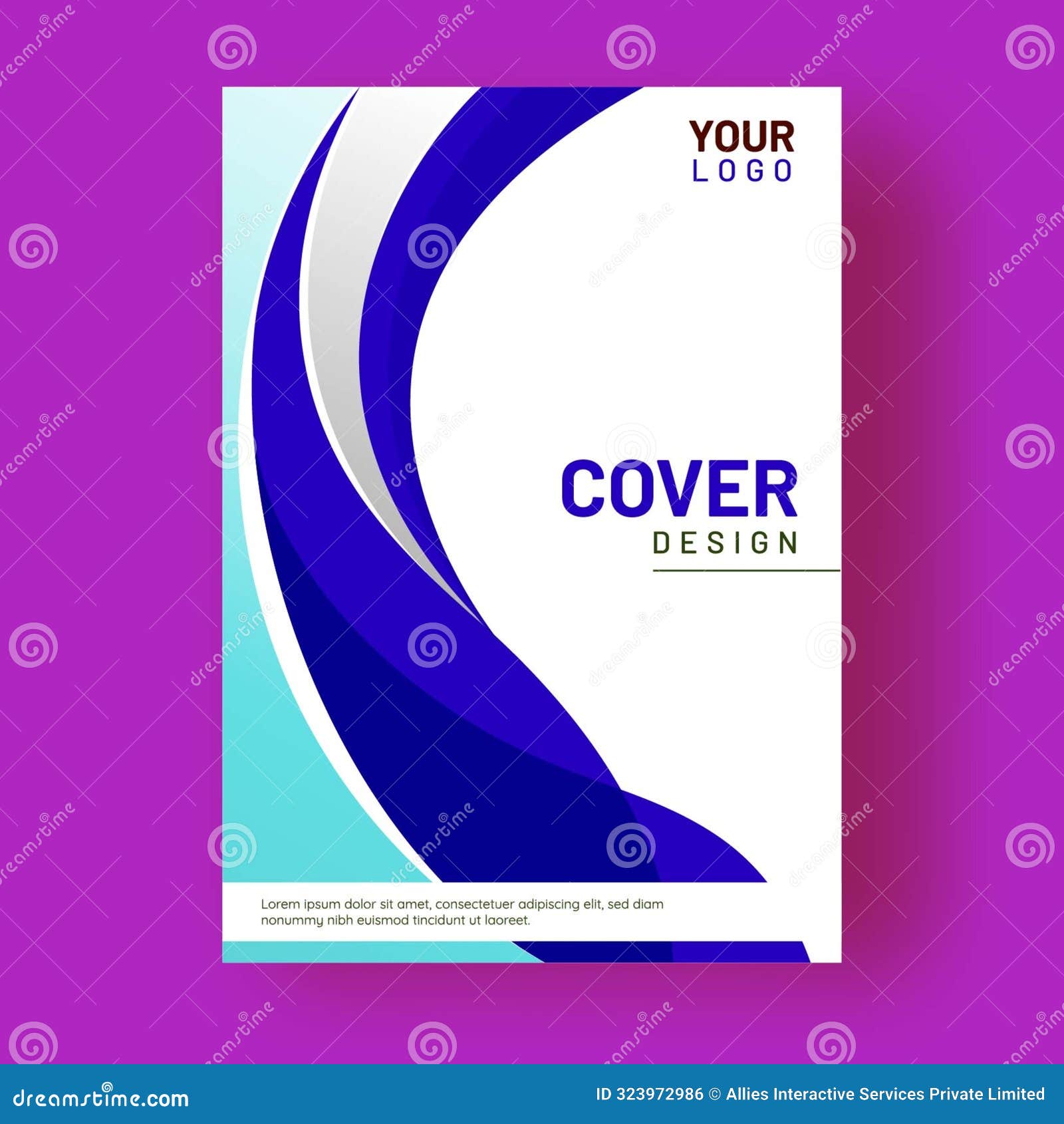 Professional Business Cover Design for Corporate Template Layout with ...