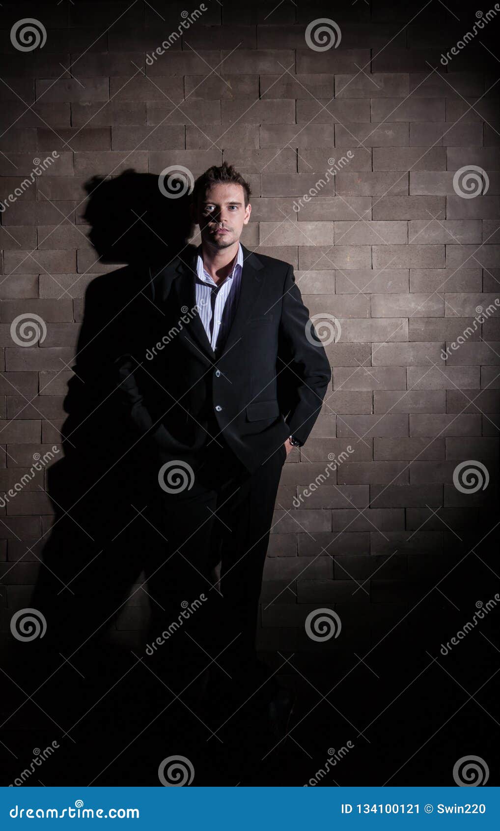 Professional Business Manager in Modern Office Building Stock Image ...