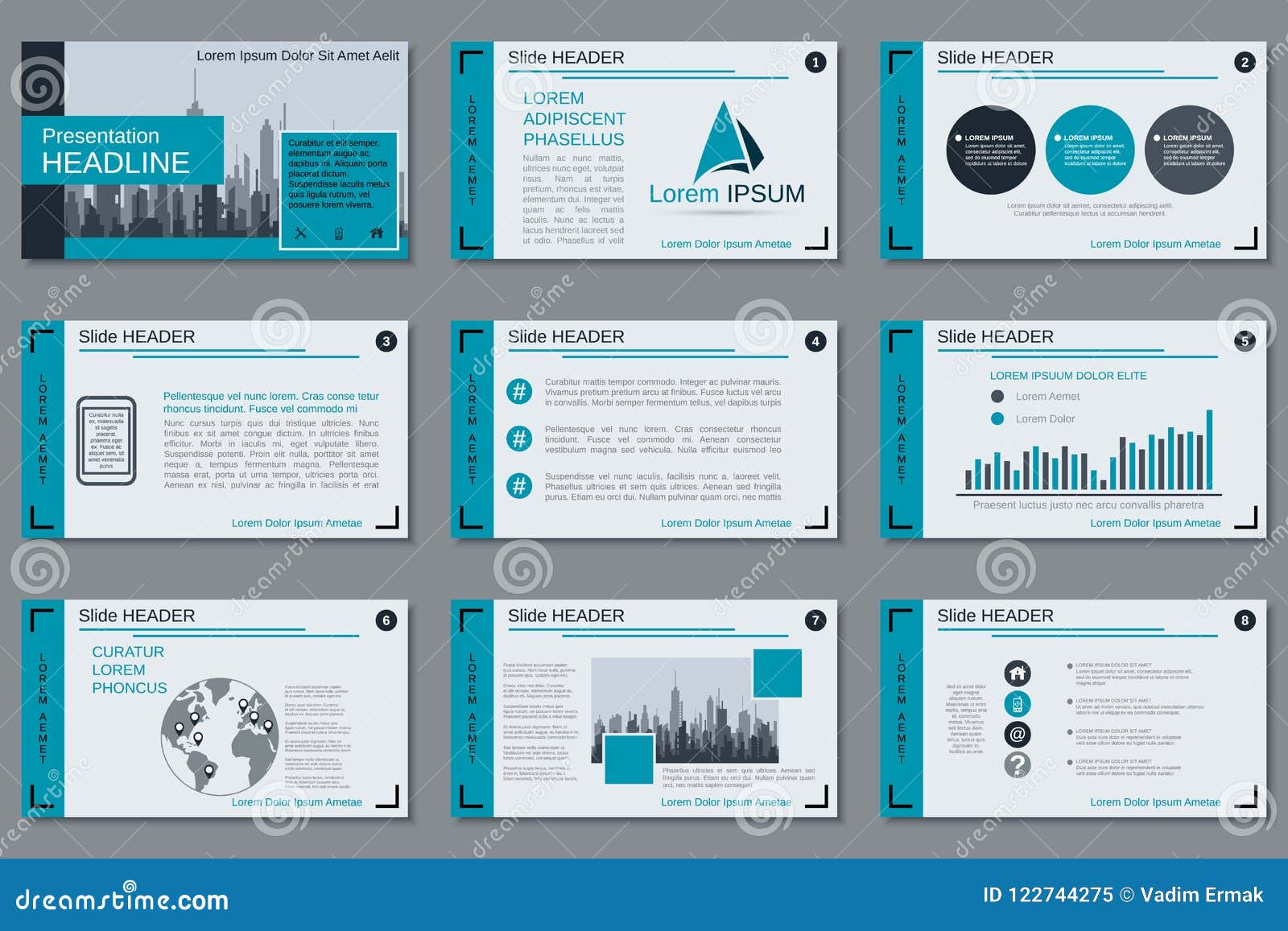Professional Business Presentation, Slide Show Vector Template Stock ... Professional Business Presentation, Slide Show Vector Template Stock ...