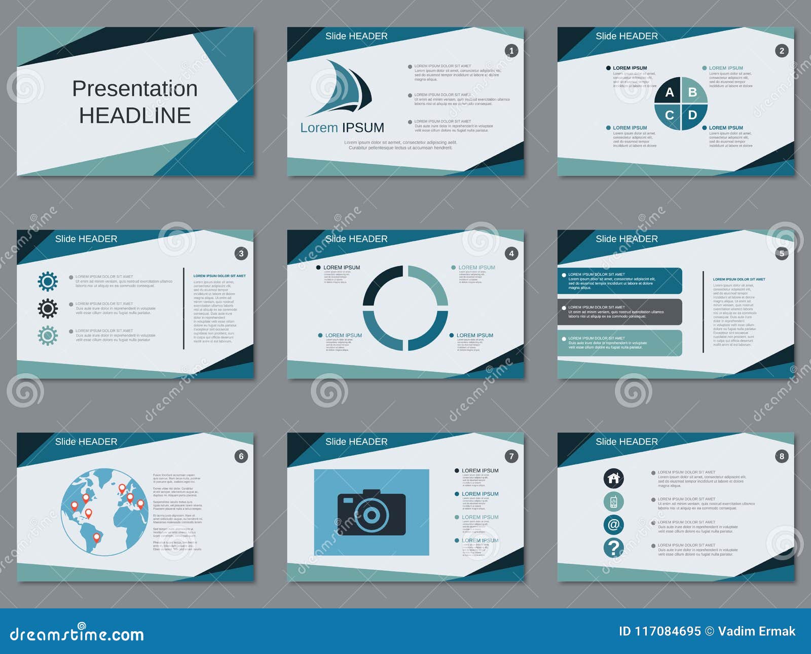 Professional Business Presentation, Slide Show Vector Template Stock ... Professional Business Presentation, Slide Show Vector Template Stock ...