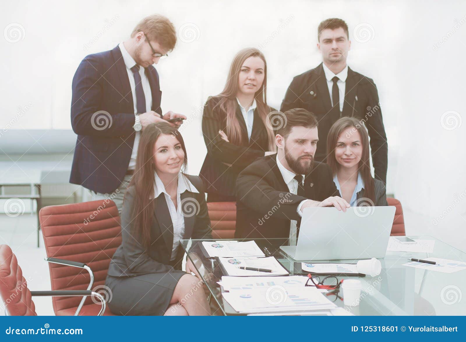 Professional Business Team is Preparing To Start a Business ... Professional Business Team is Preparing To Start a Business ...