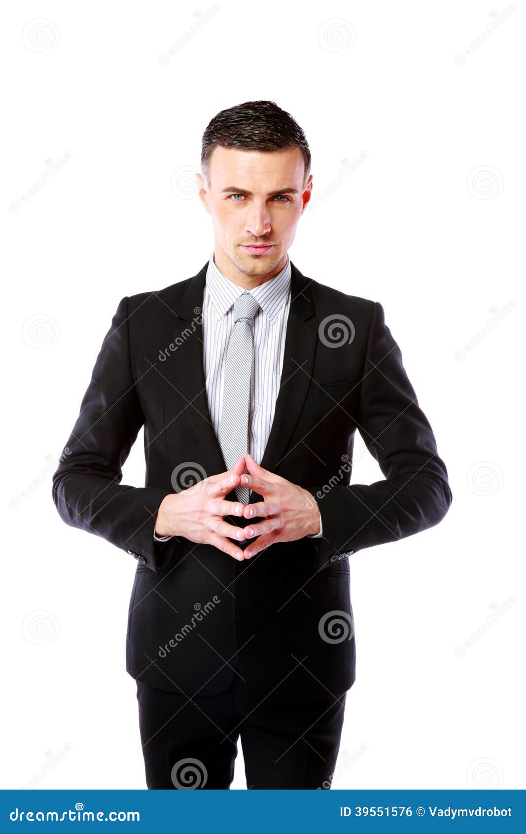 Professional Businessman Standing Stock Photo - Image of business ...