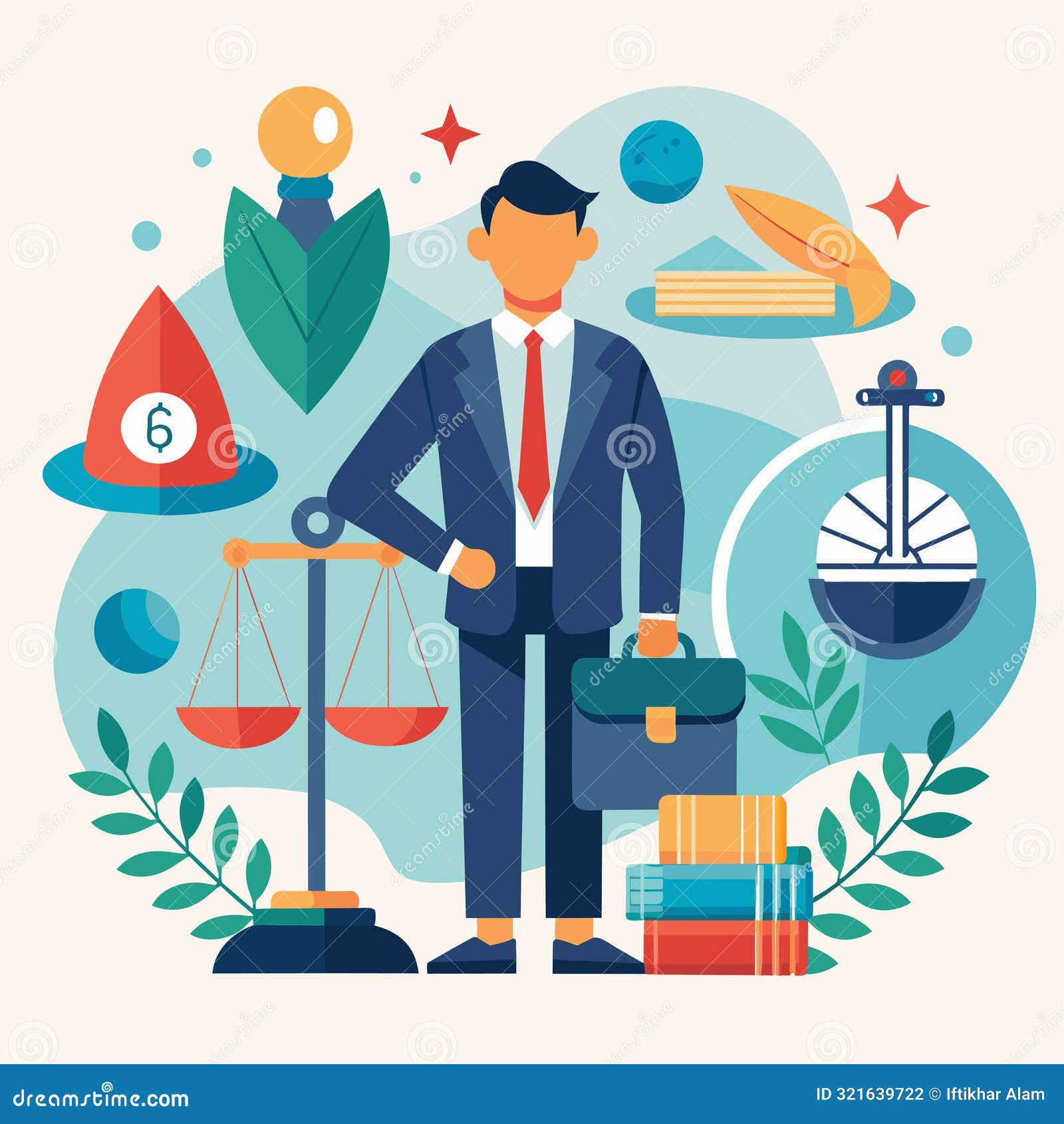 Professional Businessperson Demonstrating Trustworthiness through ...