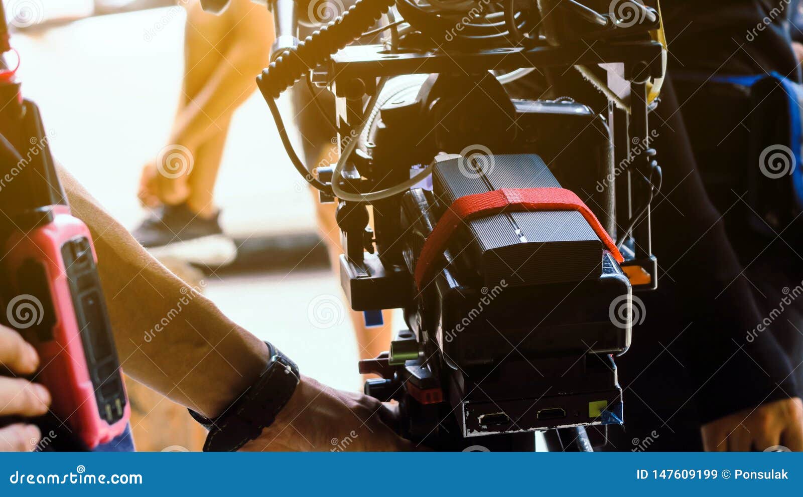 Professional Camera Equipment Stock Image - Image of entertainment ...