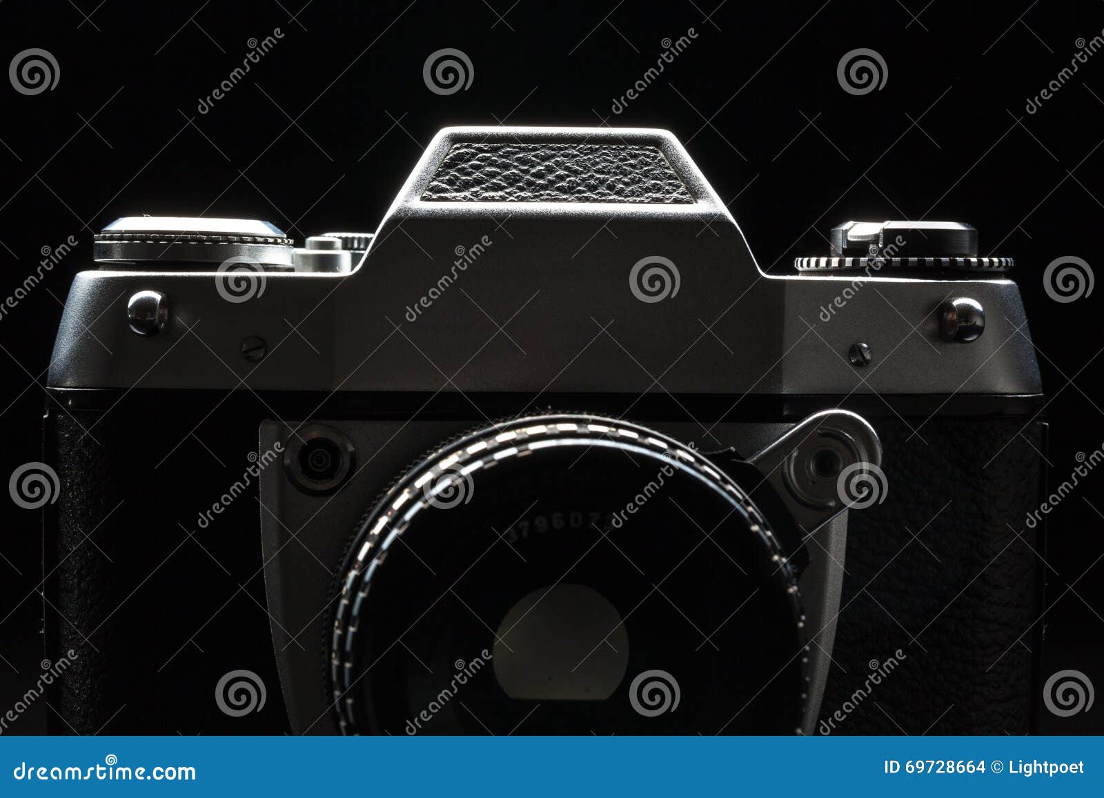 Professional Camera Low Key Image Stock Photo - Image of body, looking ...