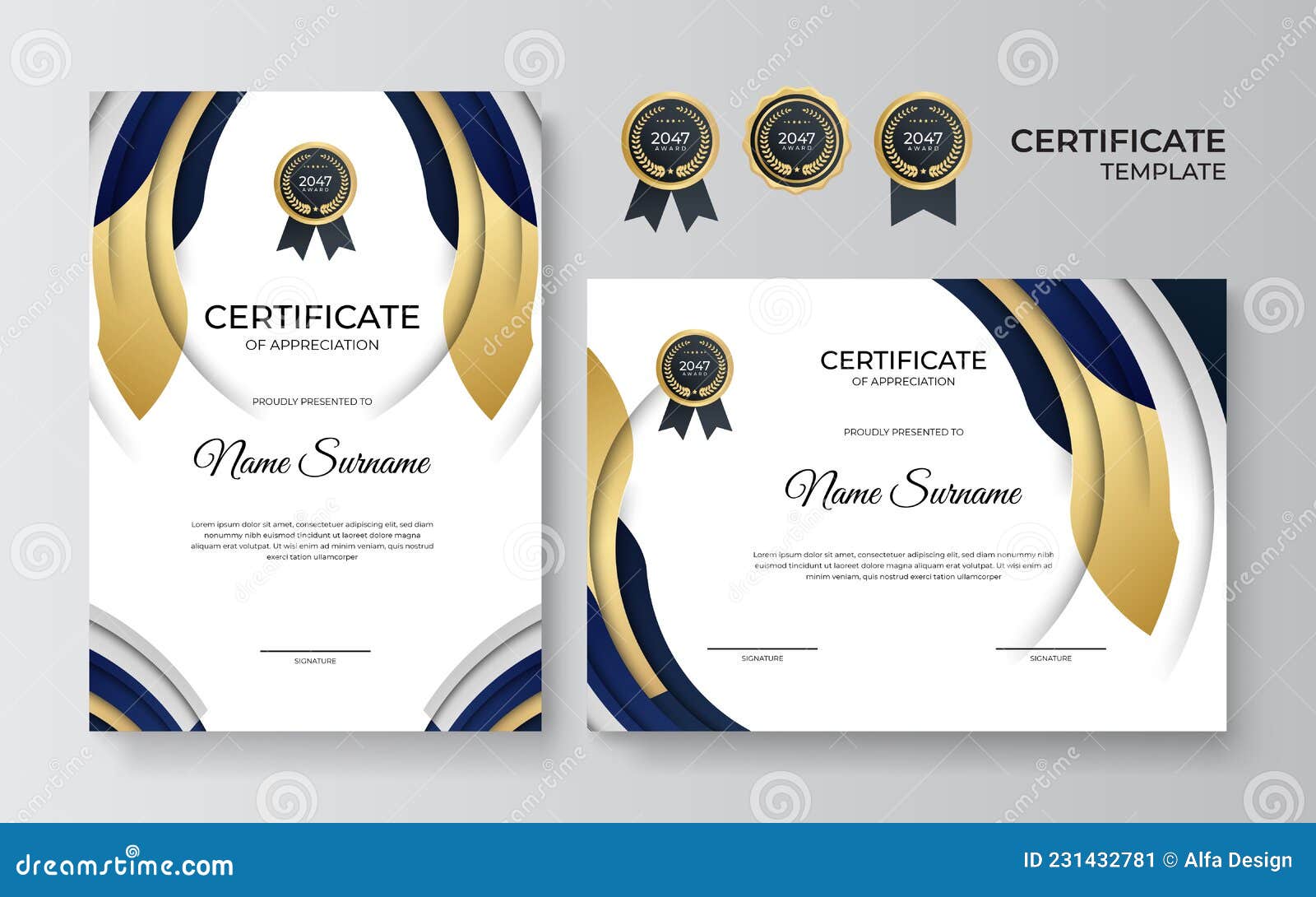 Professional Certificate Of Appreciation Templates
