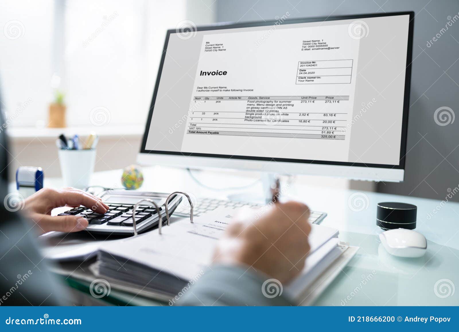 Professional Chartered Accountant Stock Photo - Image of charter ...