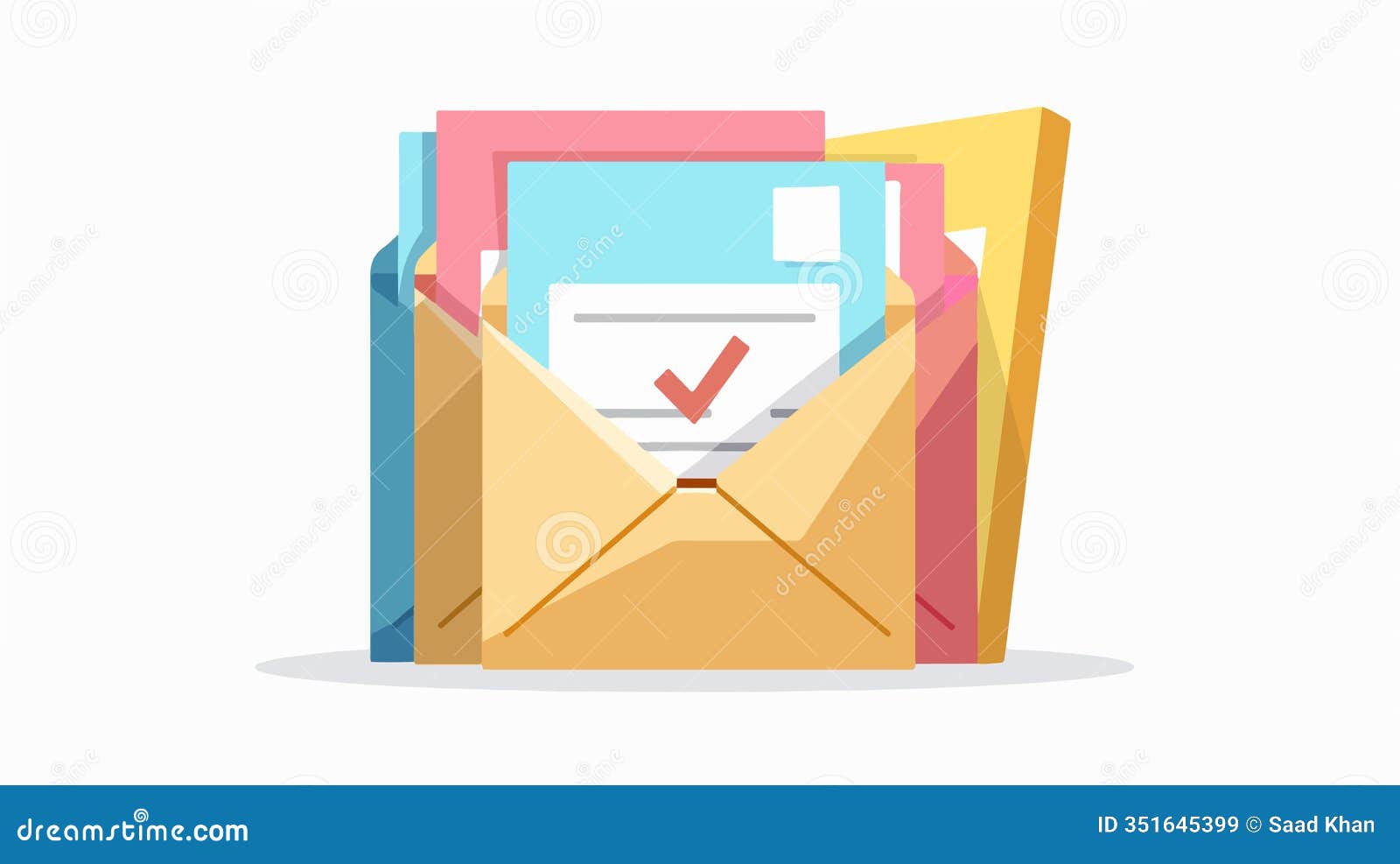 Professional Check Mark Document File Paper Outline Ico Image Stock ...