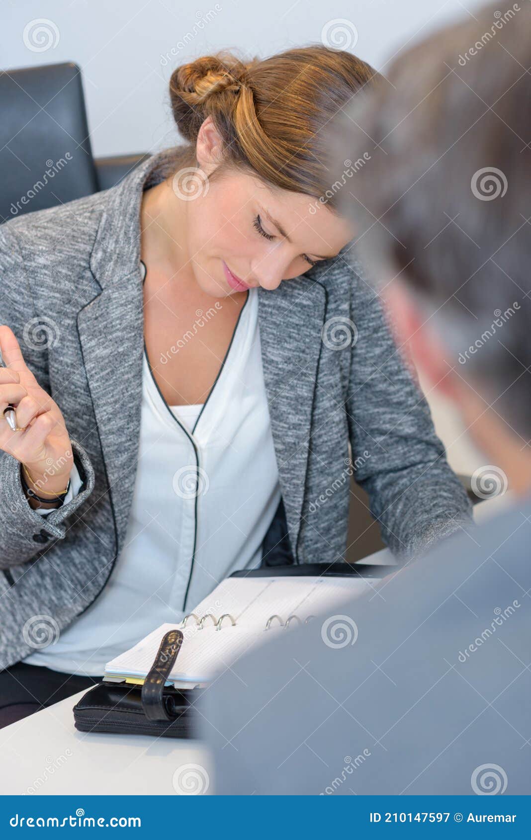 Professional Checking Schedule Stock Image - Image of relations ...