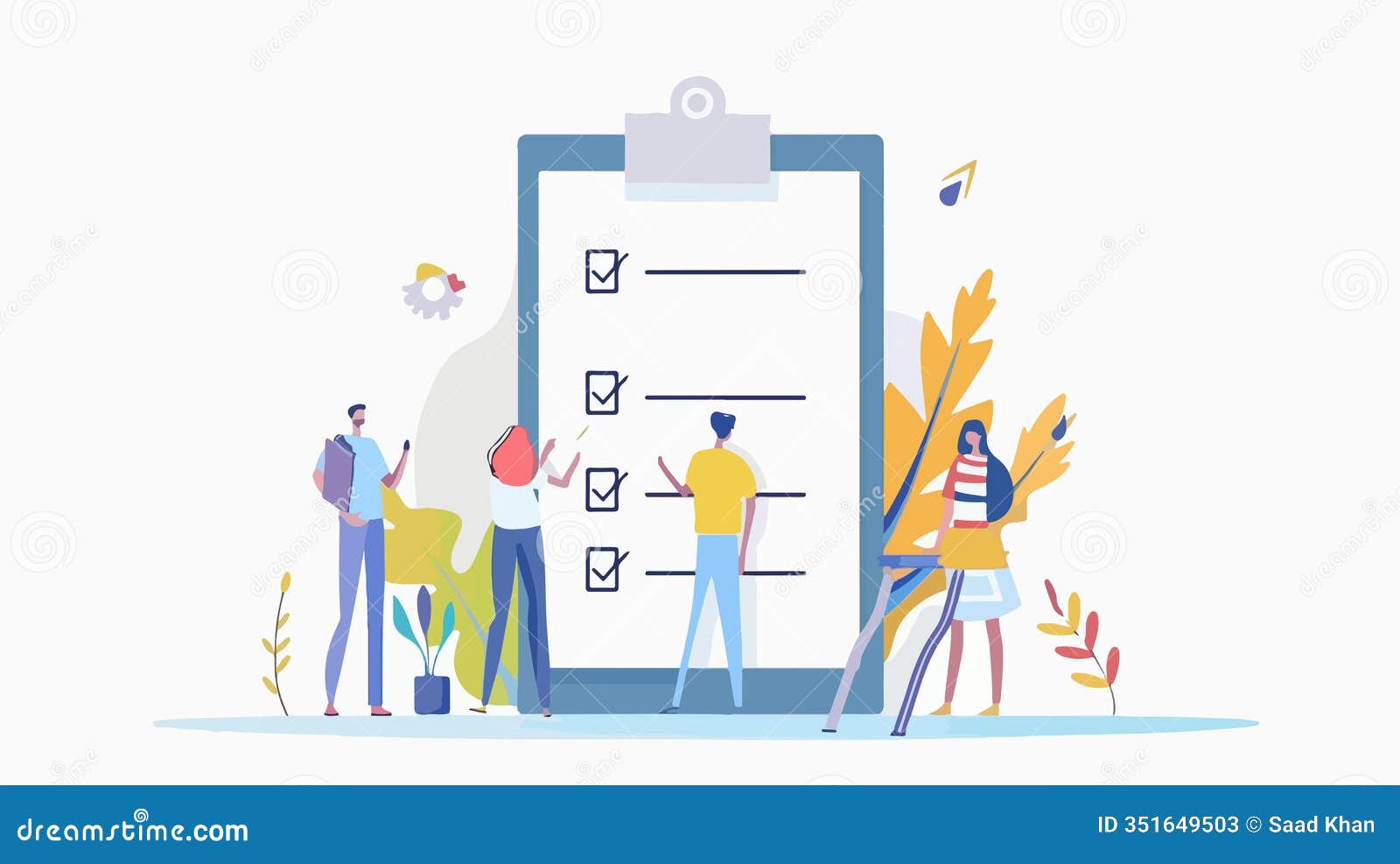 Professional Checklist Clipboard Hands Ticking Marking Task Completion ...