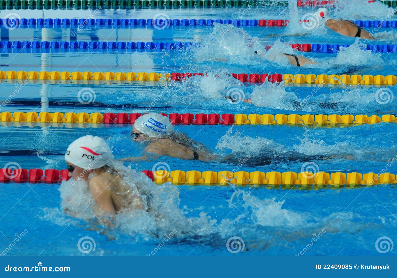 Professional Competitive Swimmers Editorial Image - Image of recreation ...