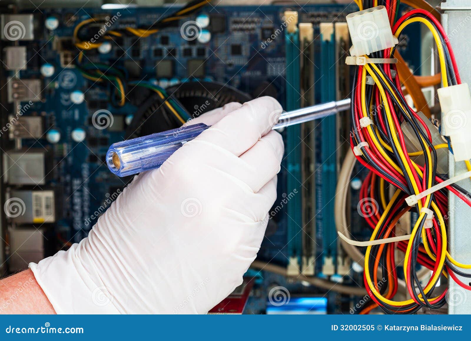 Professional Computer Service Stock Image - Image of computer, closeup ...