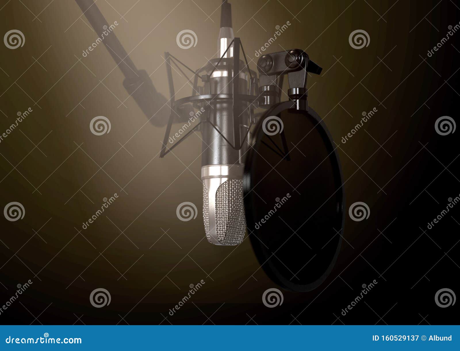 Condenser Microphone Silhouette Stock Photo | CartoonDealer.com #274982406