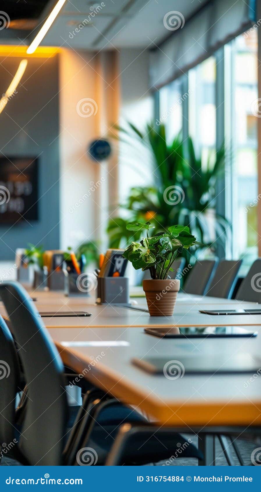 A Professional Conference Room Featuring Adaptive Learning Technology ...