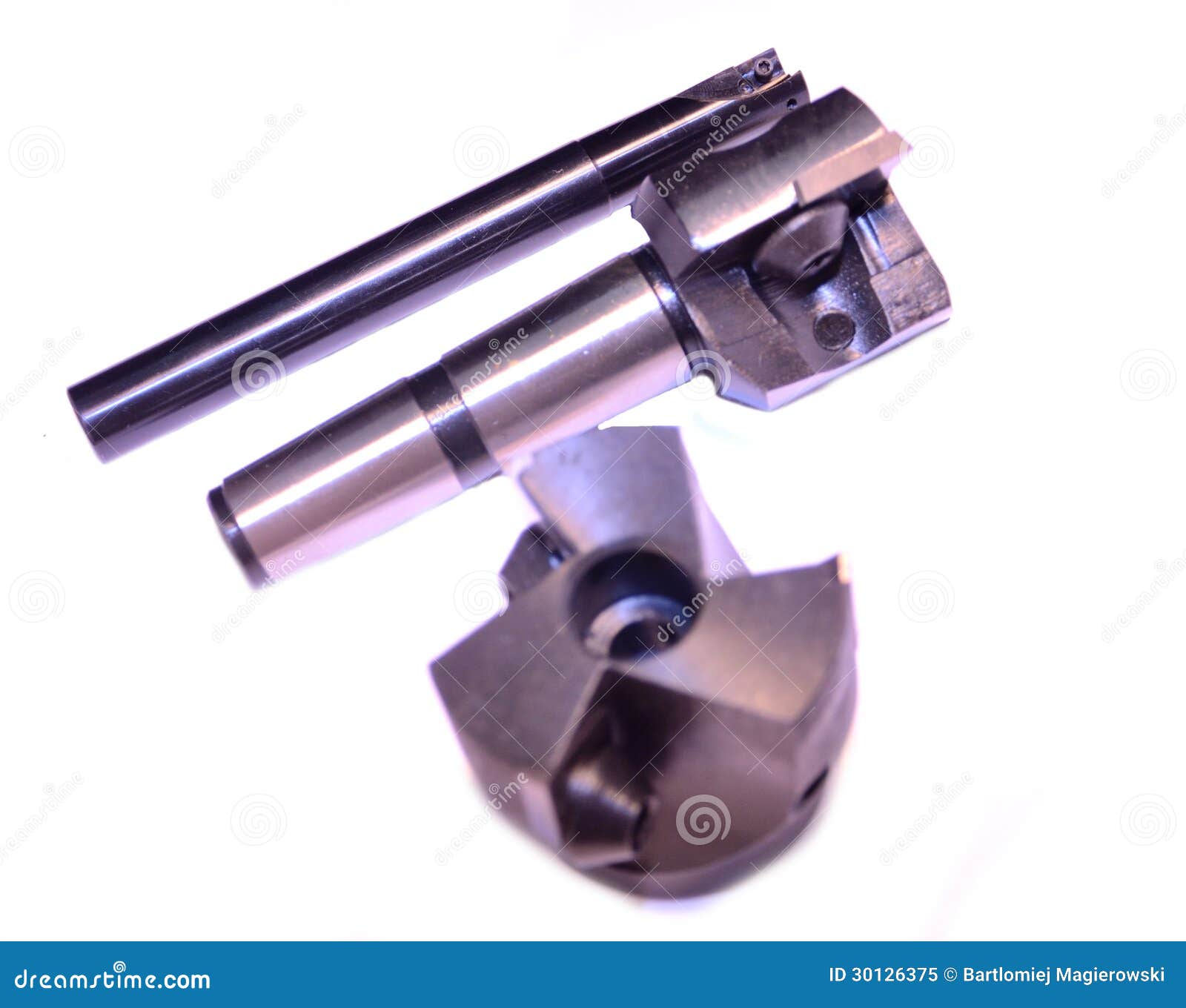 Milling head stock image. Image of drill, equipment, tool - 30126375