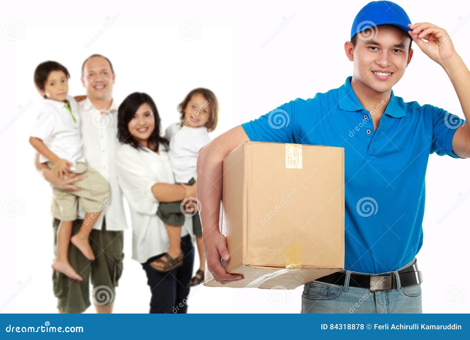 Professional Delivery Services Stock Photo - Image of product ...