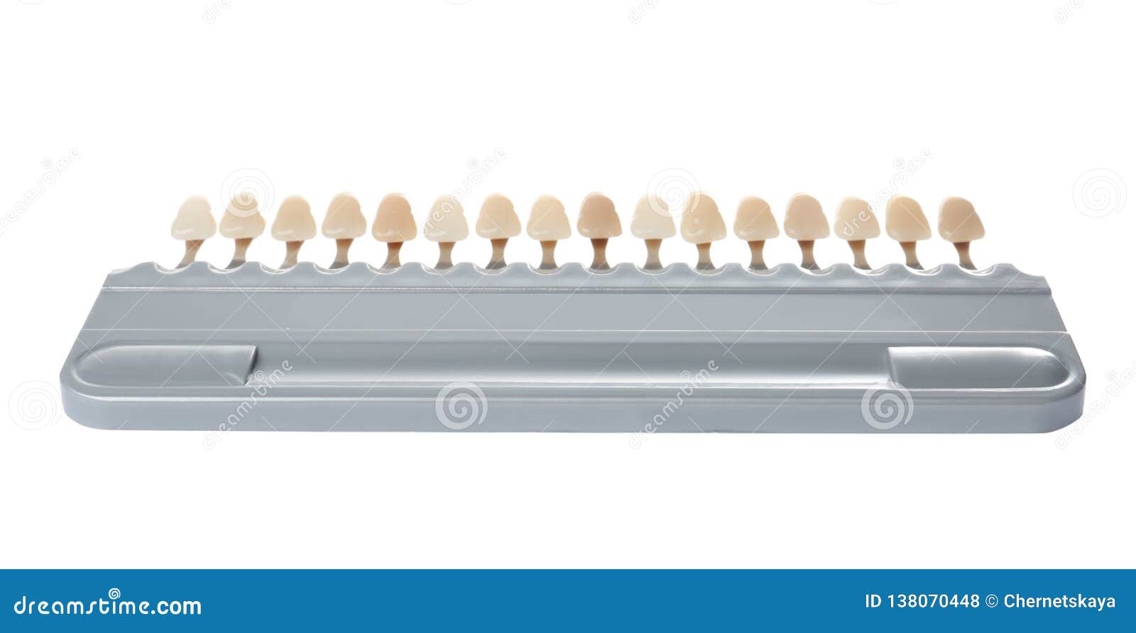 Shade Guide To Accurately Determine Tooth Shade, Palette For Choose ...