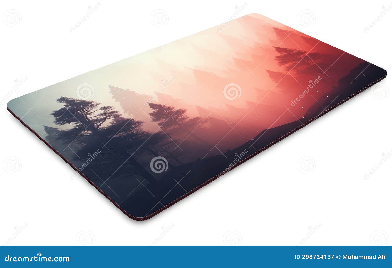 Professional Desk Mat on White Background Stock Image - Image of ...