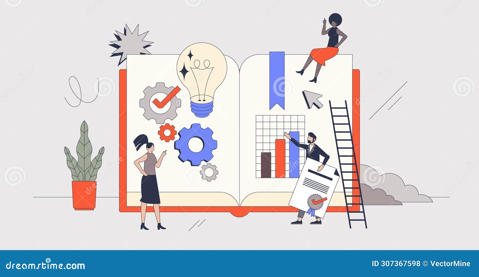 Professional Development for Effective Business Retro Tiny Person ...