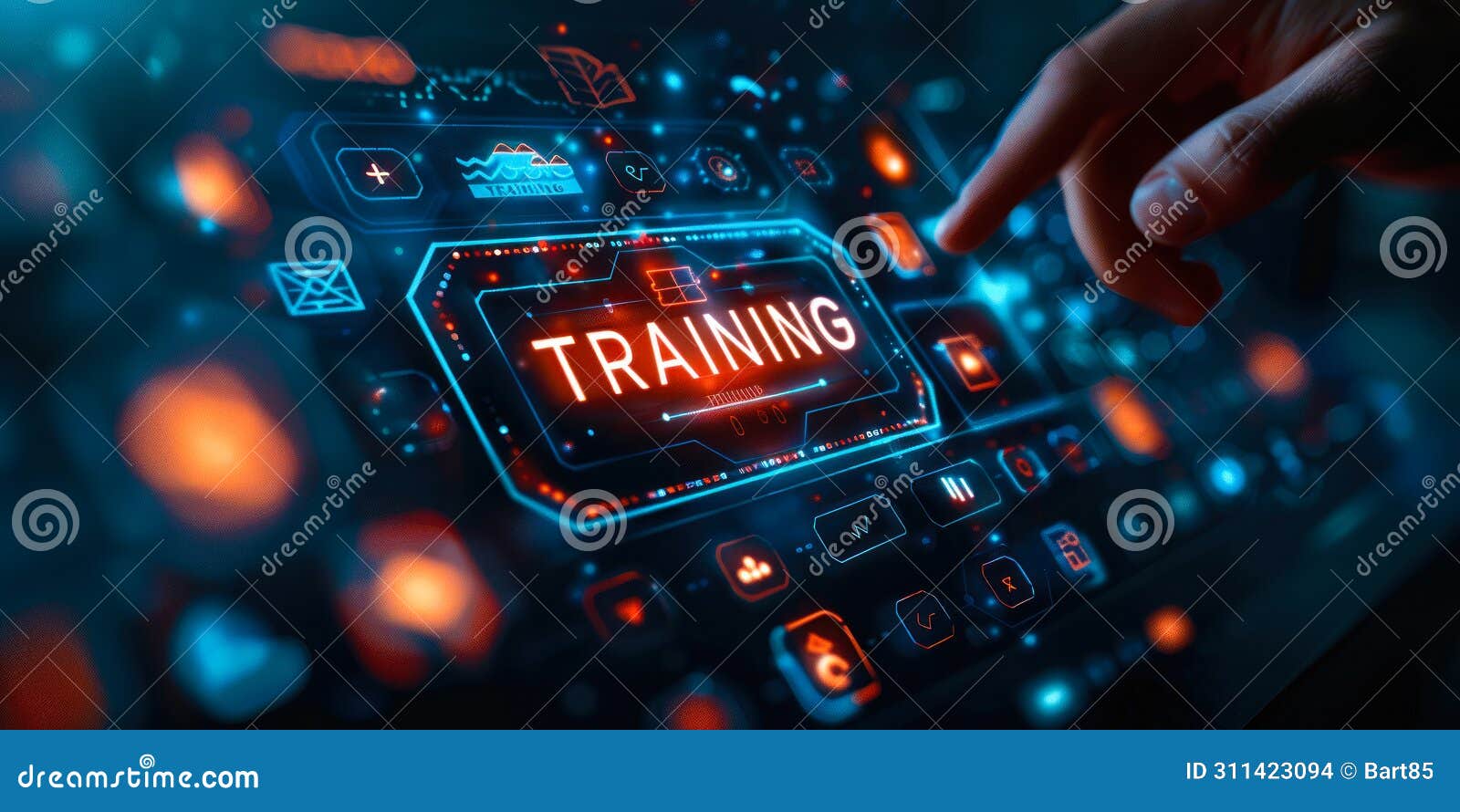 Professional Development and Skills Enhancement Concept with Virtual ...