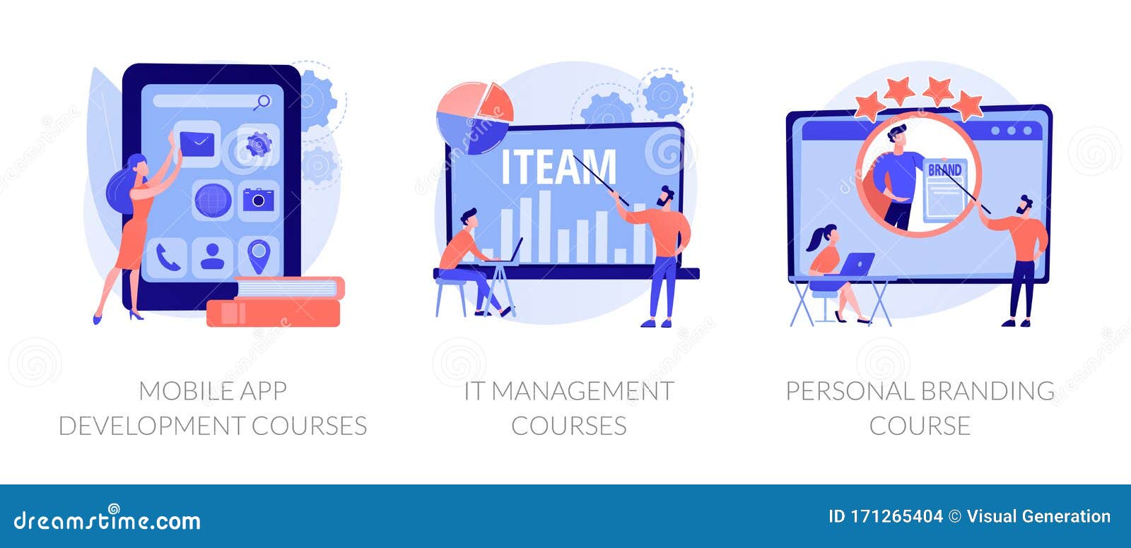 Professional Development Vector Concept Metaphors Stock Vector - Illustration of pack, concept ...