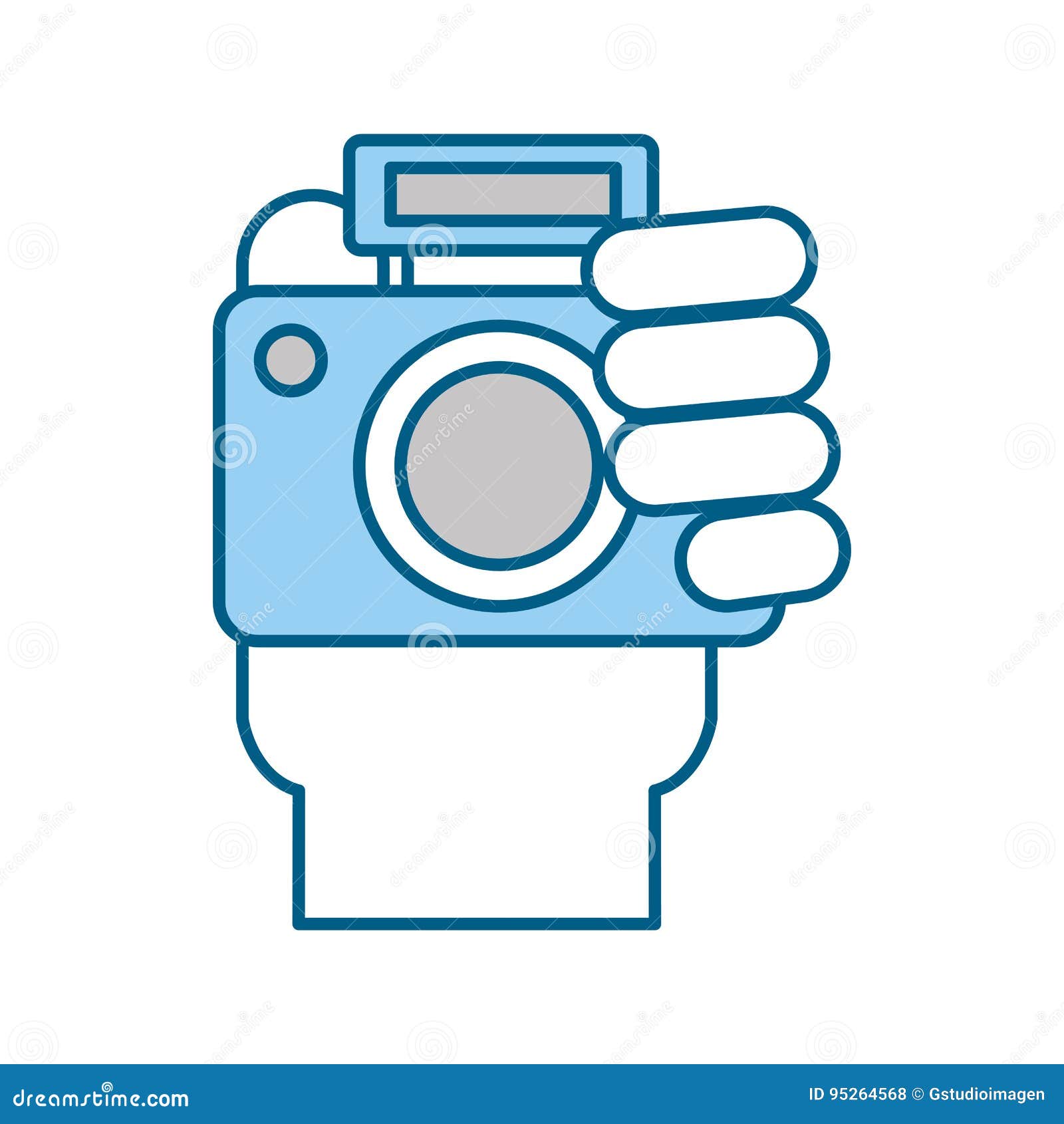 Professional Digital Camera Stock Vector - Illustration of instrument ...