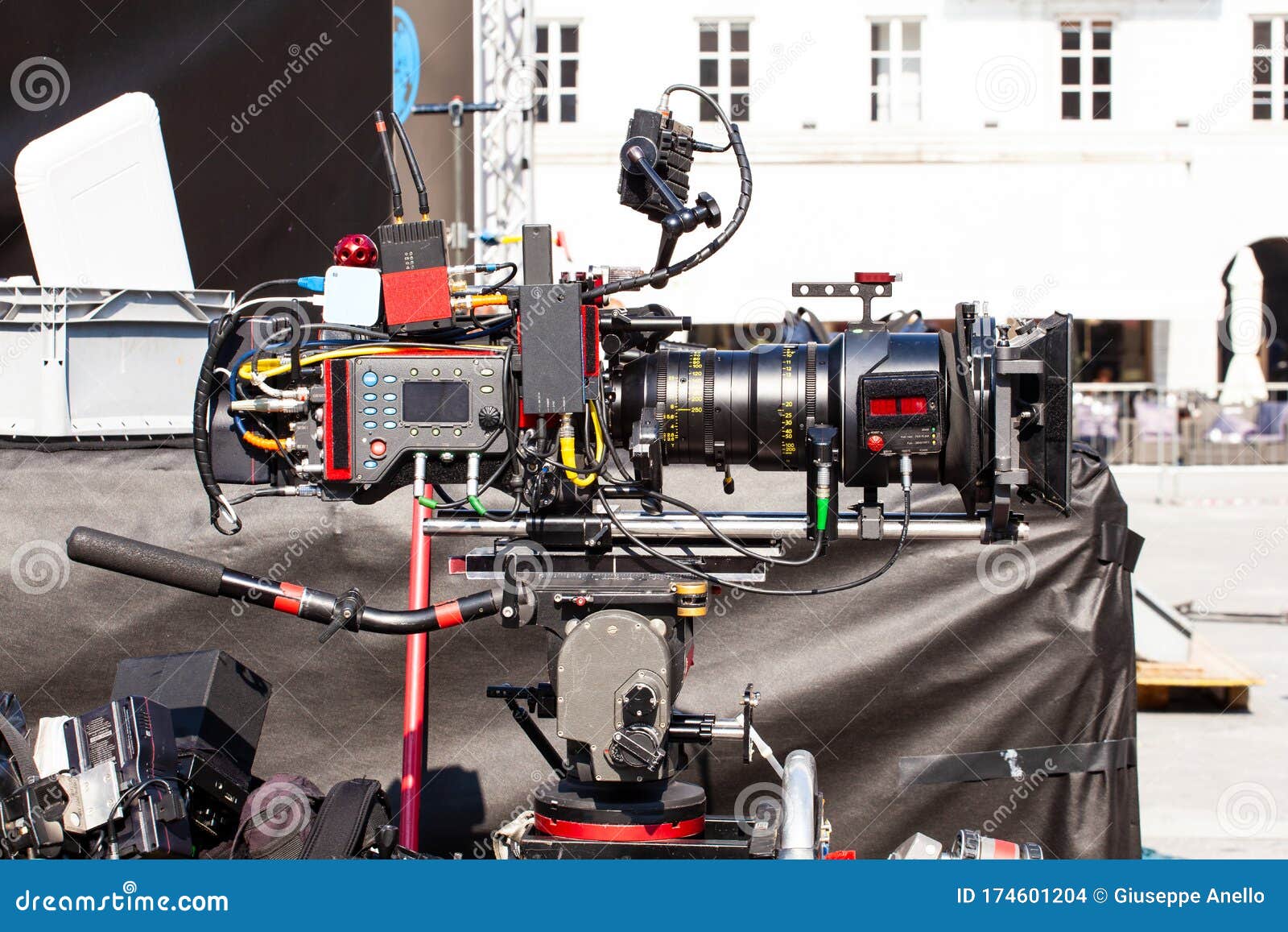 Professional Digital Camera Setup Editorial Stock Image - Image of ...