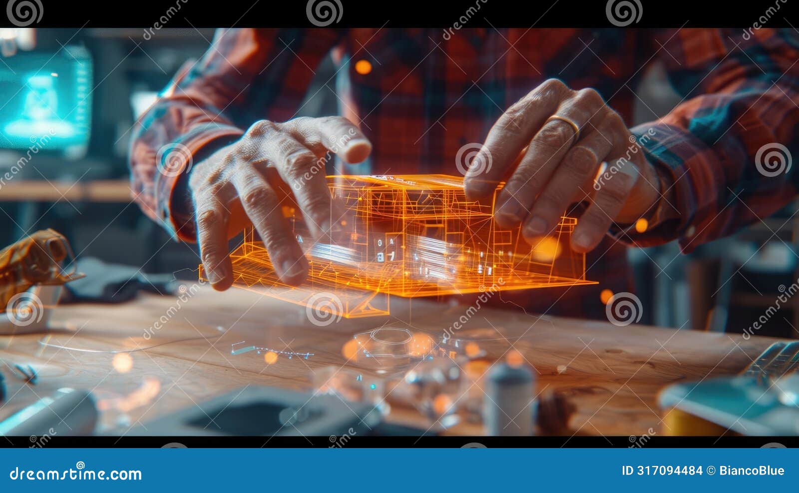 Professional Digital Engineer Using AI and Holographic To Design ...