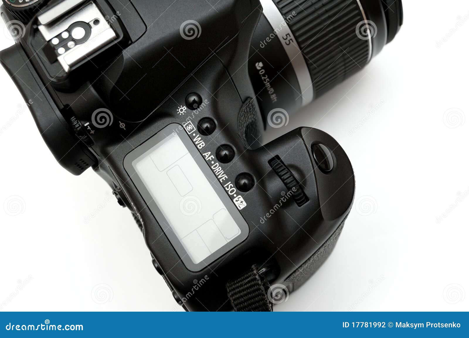 Professional Digital Single Lens Reflex Camera Stock Photo - Image of ...