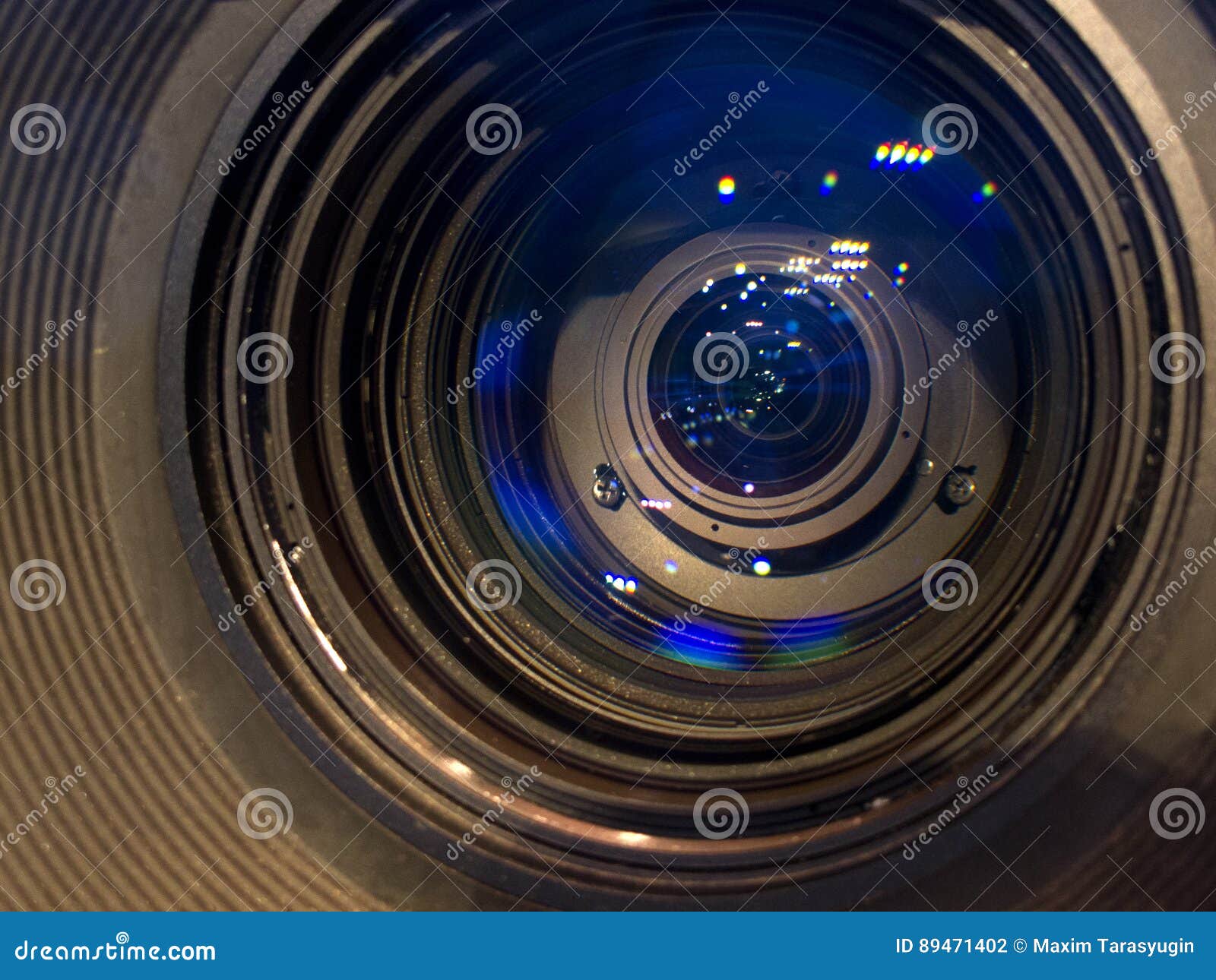 Professional Digital Video Camera. Stock Photo - Image of switch ...