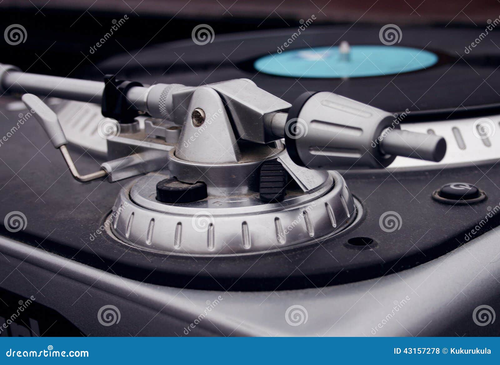 Professional DJ Turntable Set Stock Photo - Image of club, table: 43157278