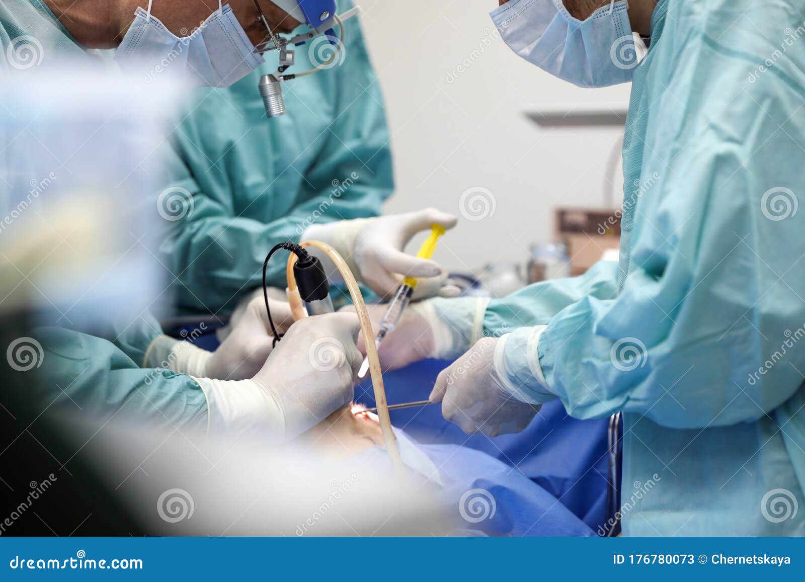 Professional Doctors Performing Stock Image - Image of emergency ...