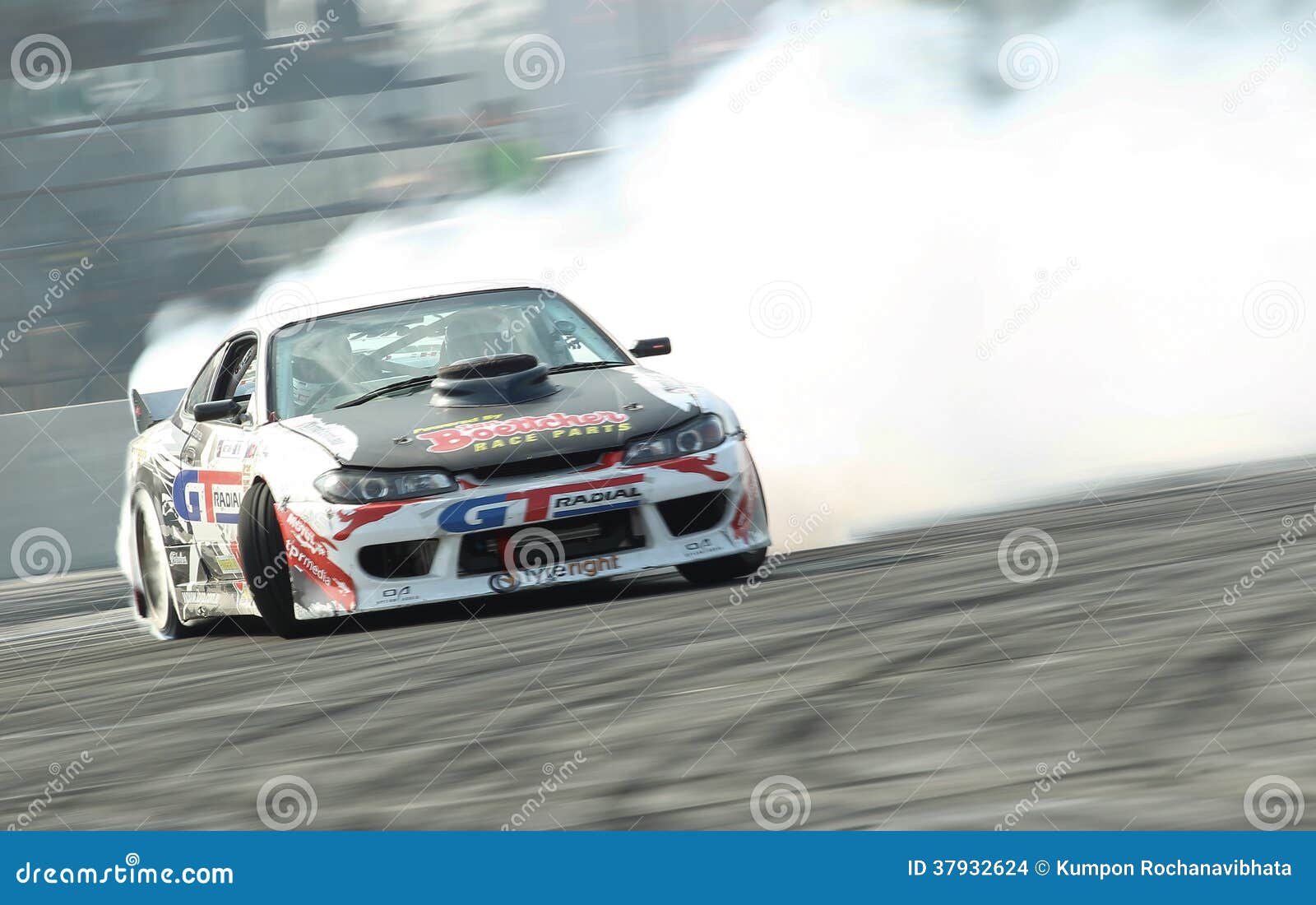 Professional Drift Racer Slid Around Editorial Stock Image - Image of ...