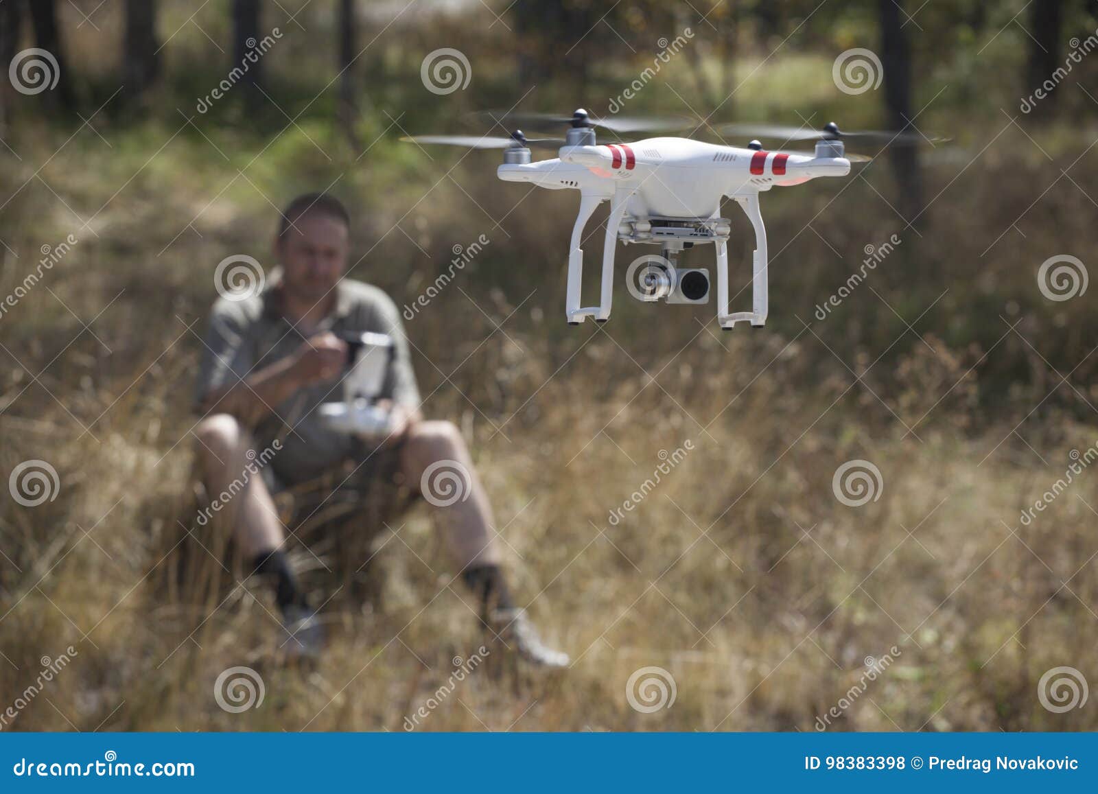 Professional Dron in Action Stock Photo - Image of camera, innovation ...