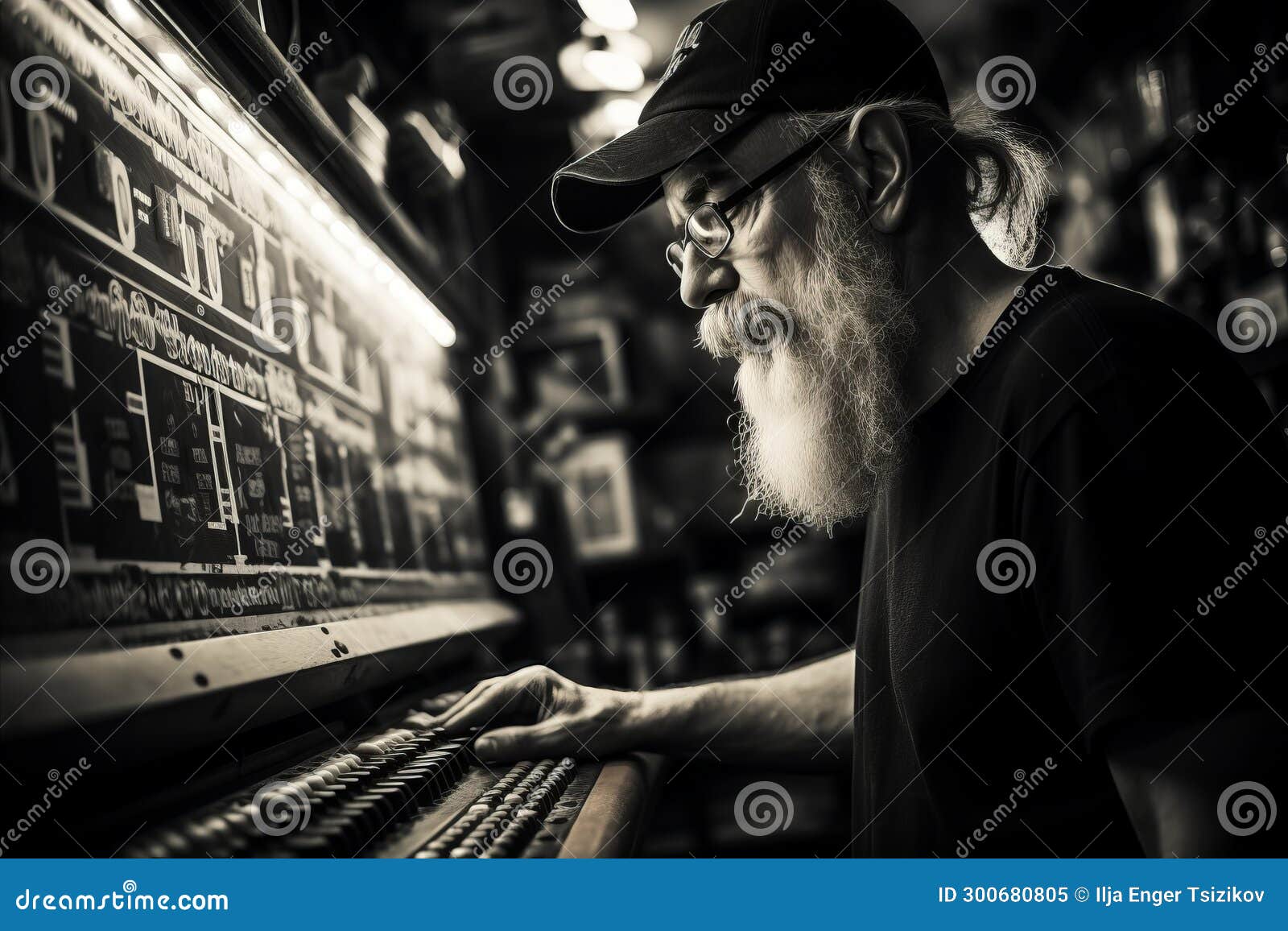 Electrician Is Using Pliers To Tighten The Wires In The Electrical ...
