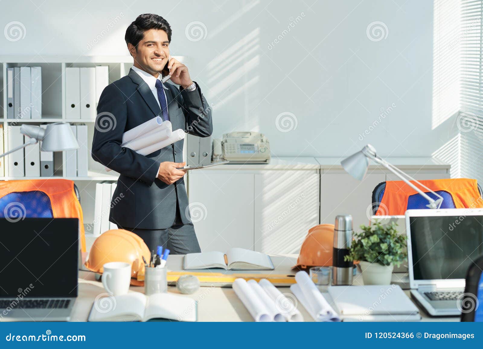 Professional engineer stock photo. Image of handsome - 120524366