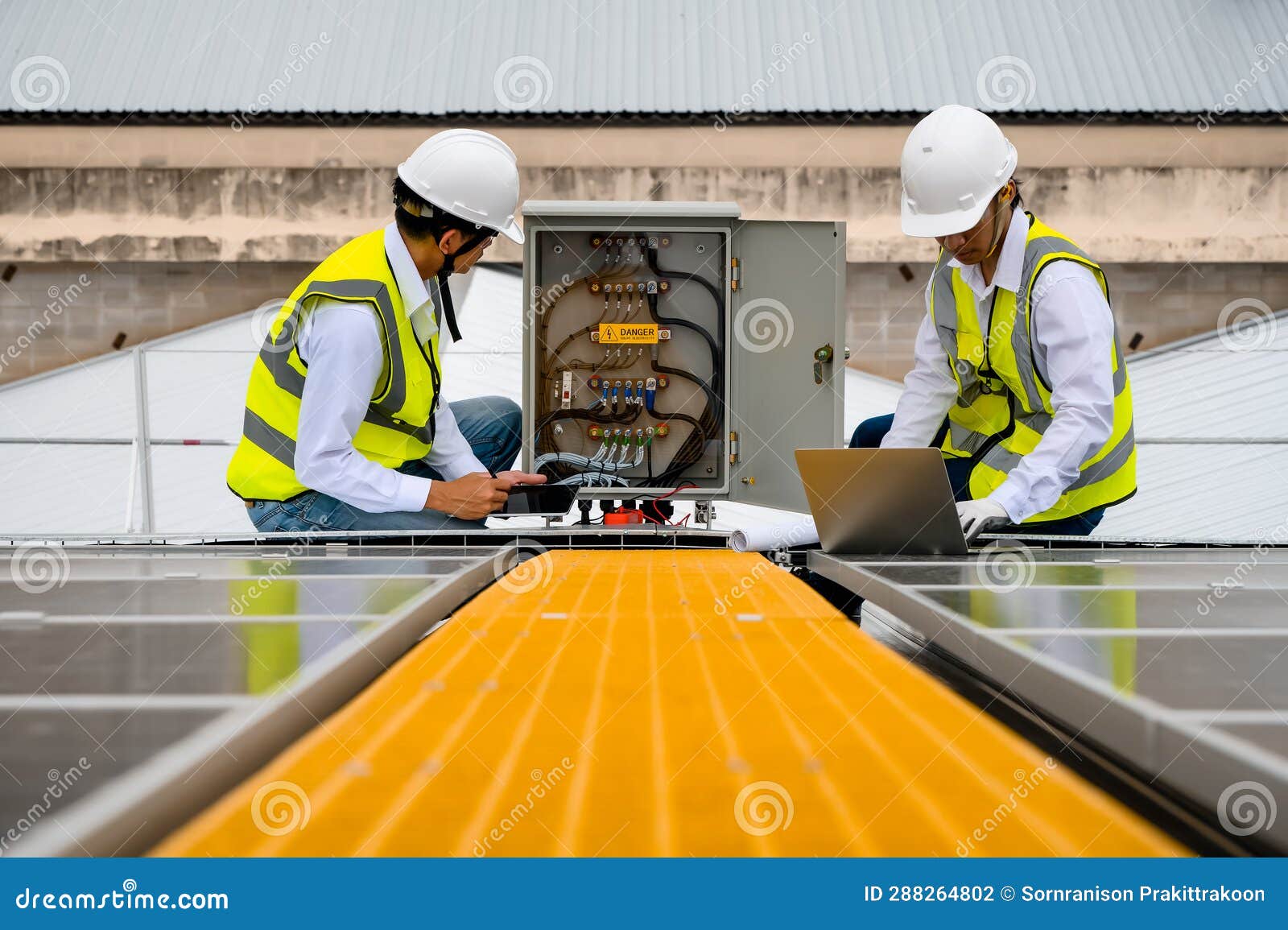 Professional Engineers and Specialist Technicians Check Quality of ...