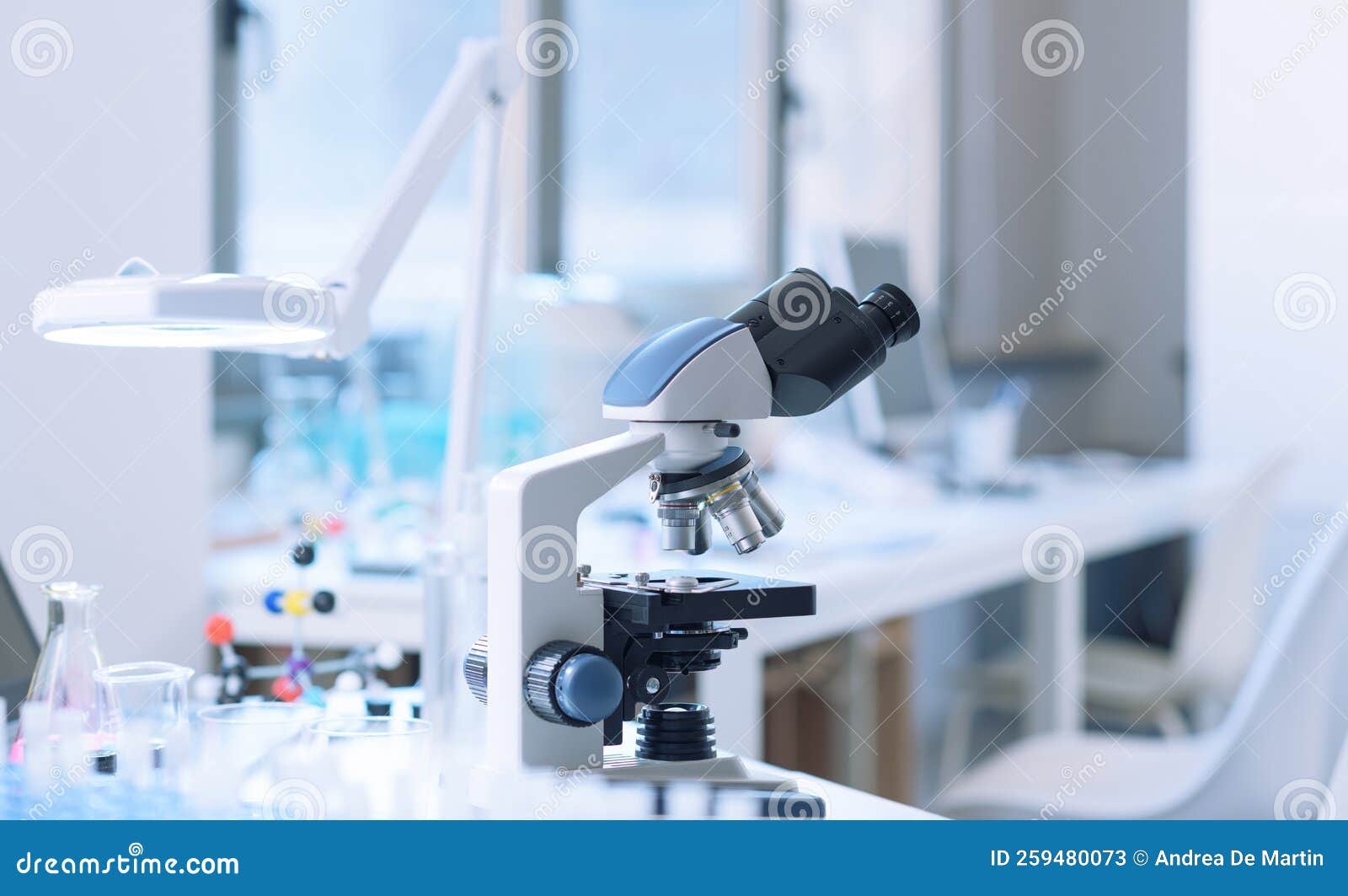 Professional Equipment in the Clinical Laboratory Stock Image - Image ...