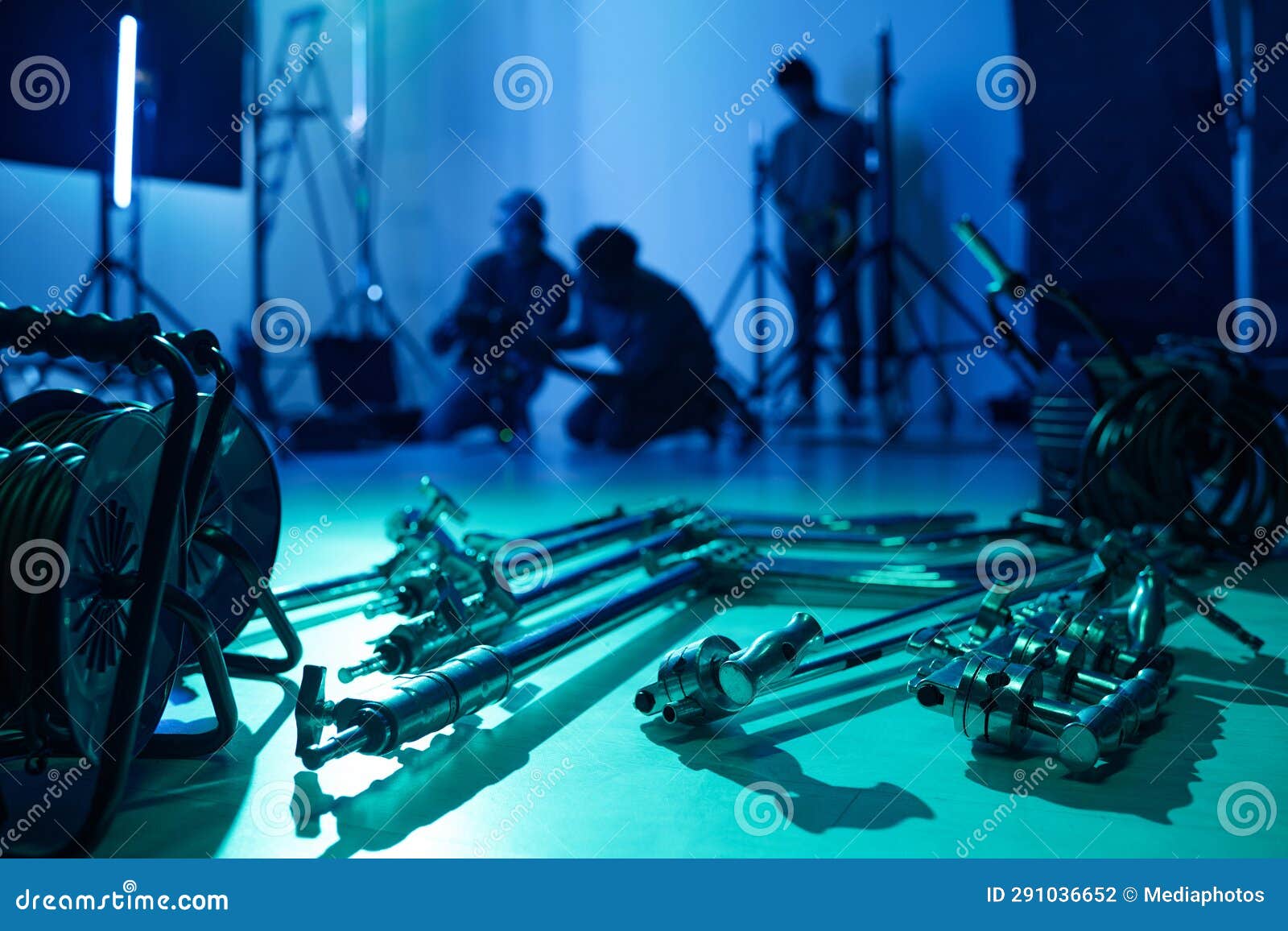 Professional Equipment for Shooting in Studio Stock Photo - Image of ...