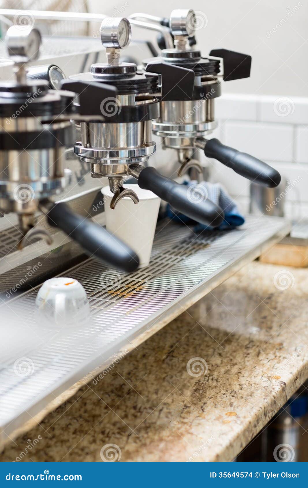 Professional Espresso Machine Stock Photo - Image of retail, shop: 35649574