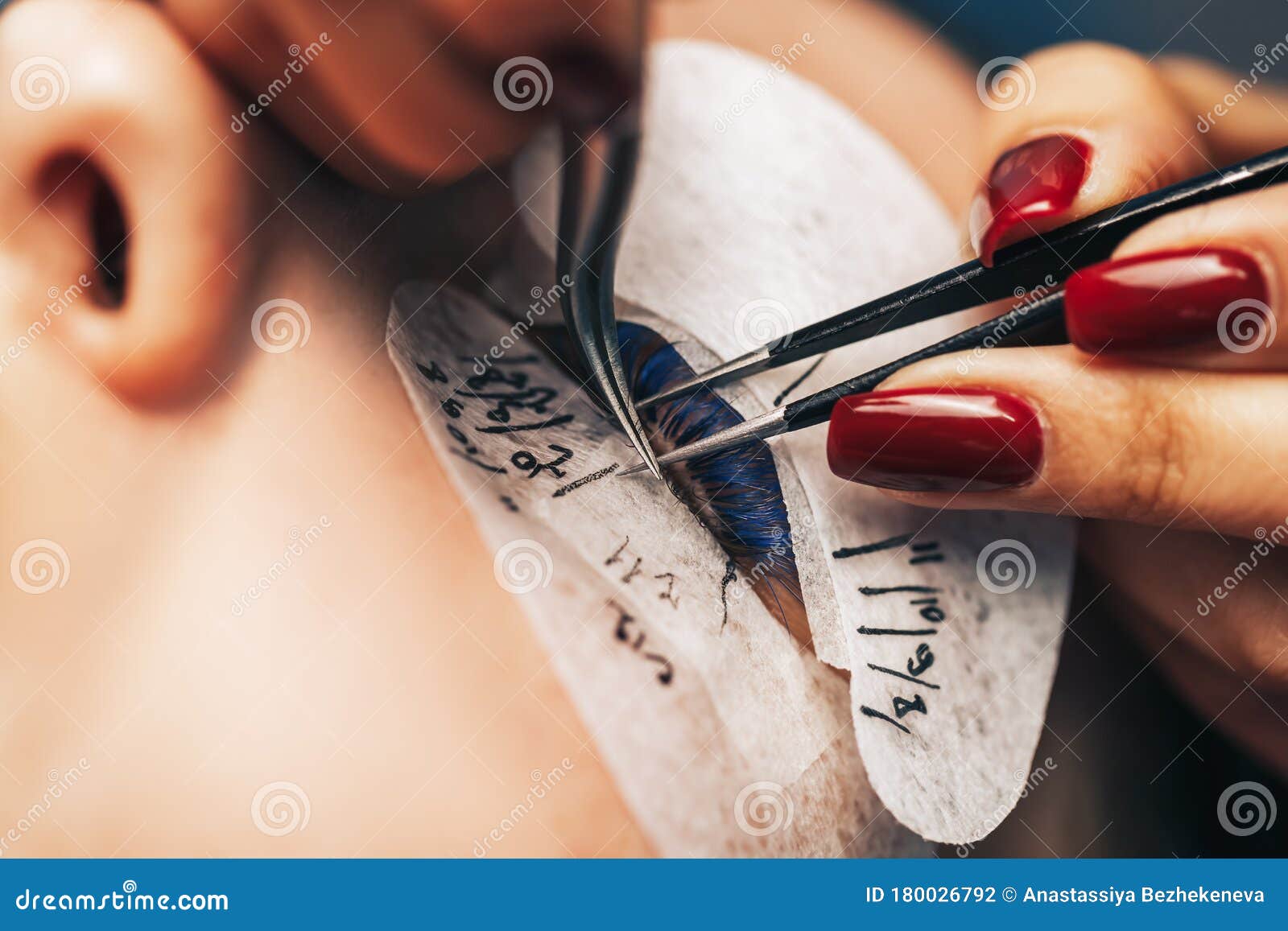 Professional Eyelash Extensions Stock Photo - Image of eyebrow ...